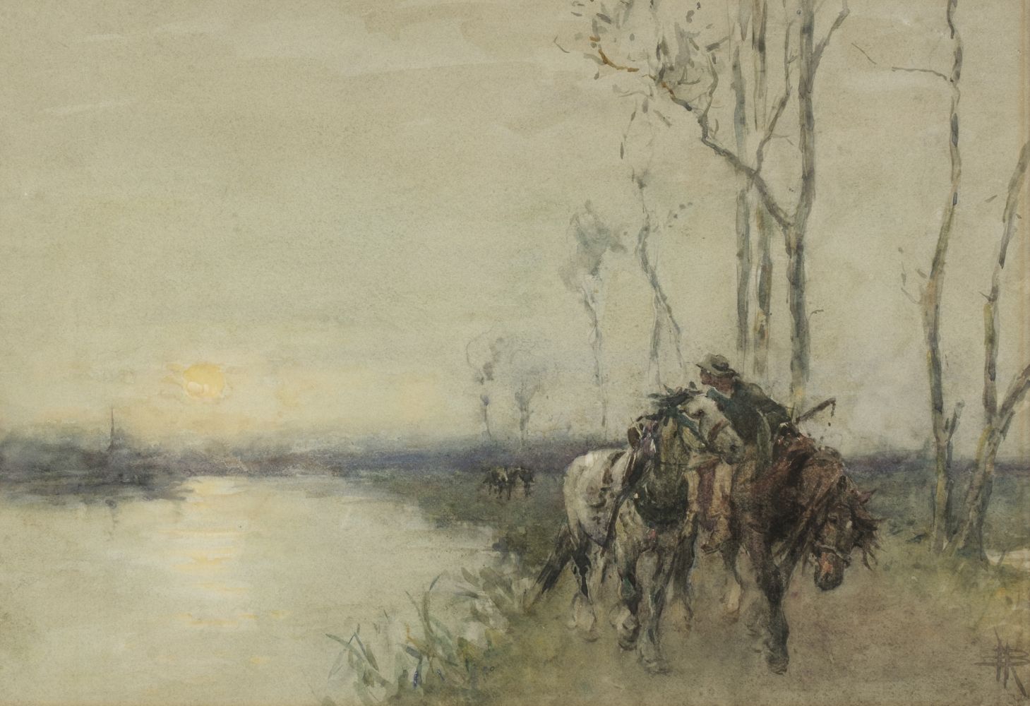 Lot 291 - Baird (Nathaniel Hughes, 1865-1936). The Tow