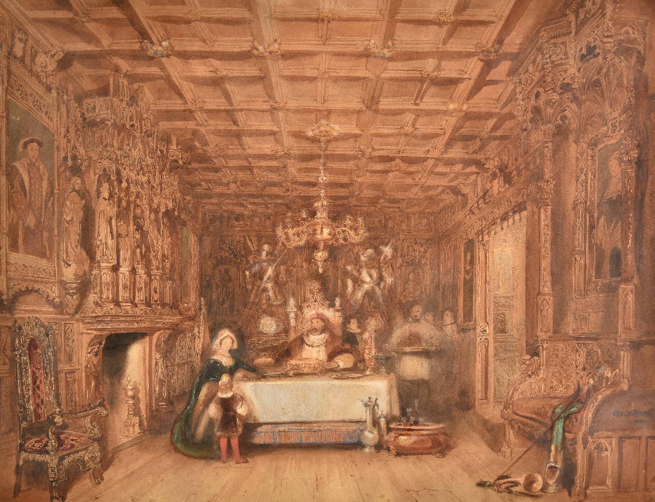 Lot 552 - Cattermole, George, 1800-1868