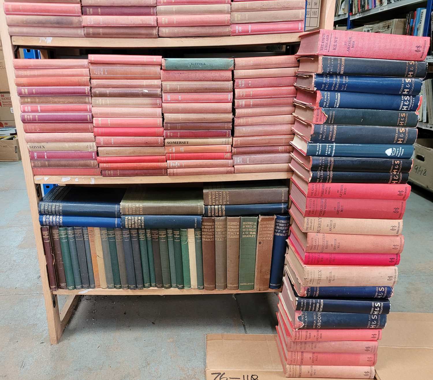 Lot 501 - Travel Guides. A large collection of early