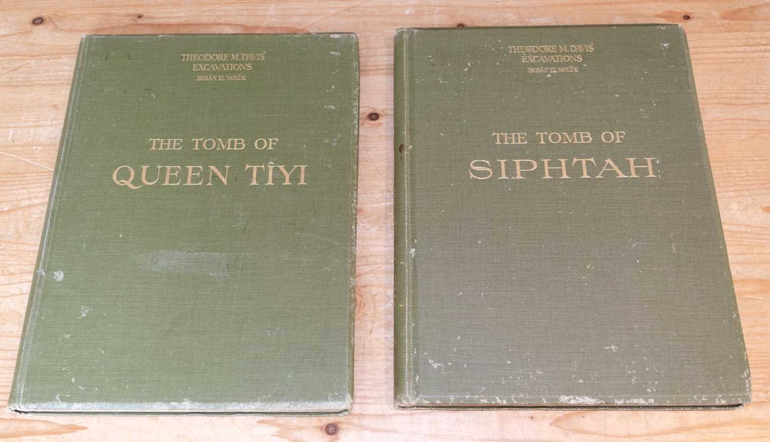 Lot 8 - Davis (Theodore M.) Excavations, 3 volumes,