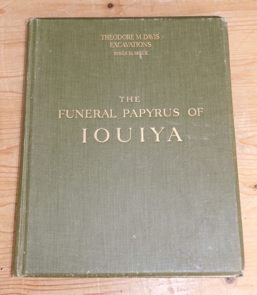 Lot 8 - Davis (Theodore M.) Excavations, 3 volumes,
