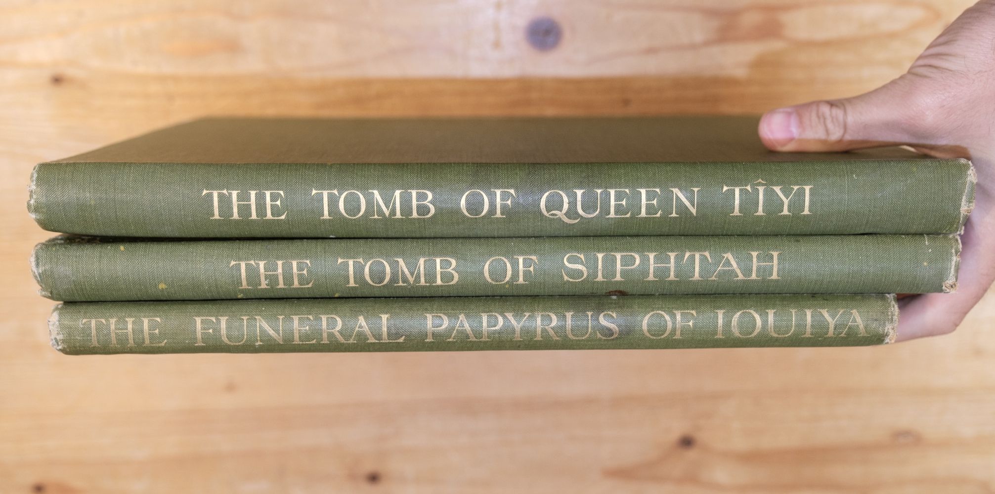 Lot 8 - Davis (Theodore M.) Excavations, 3 volumes,