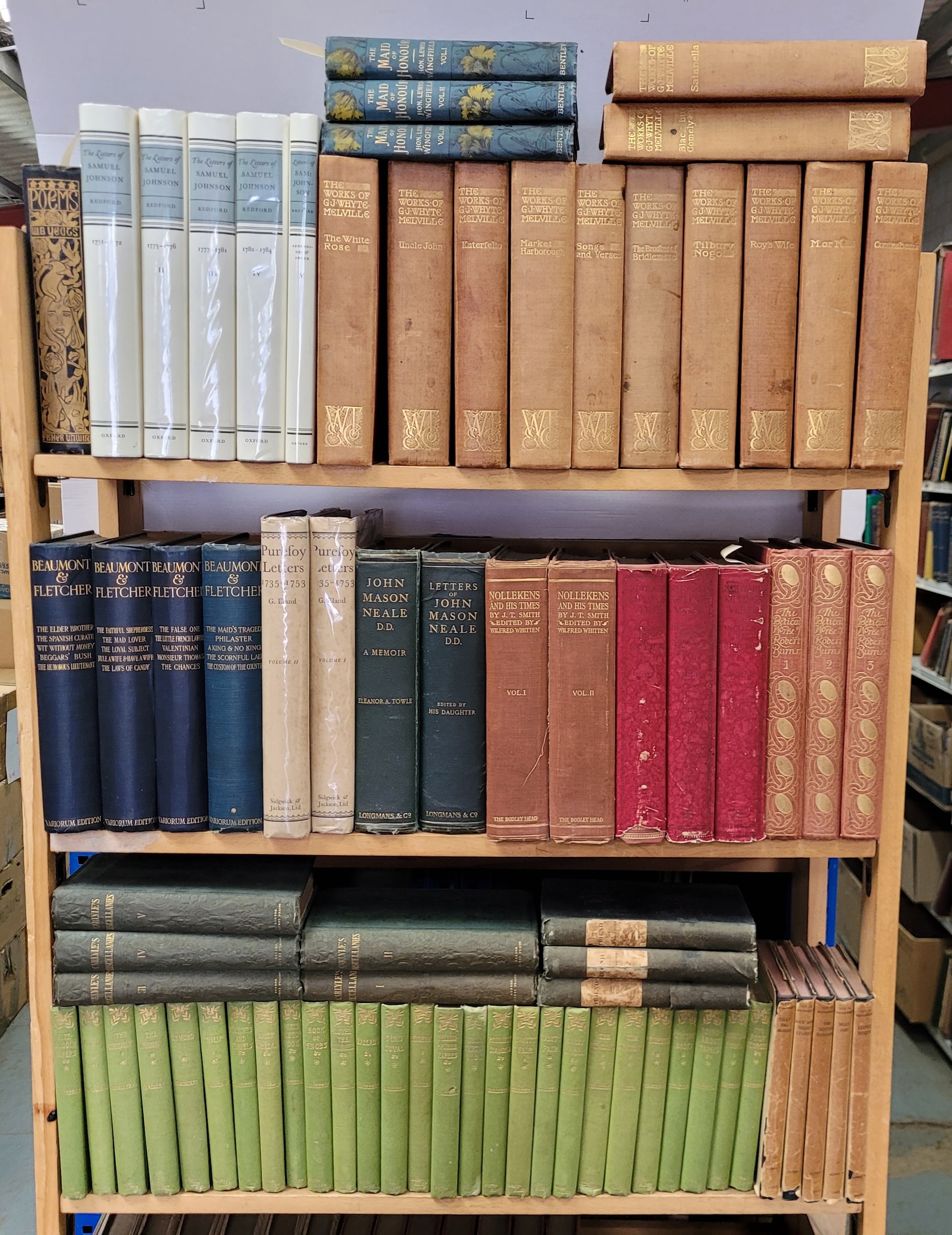 Lot 528 - Literature. A large collection of literature