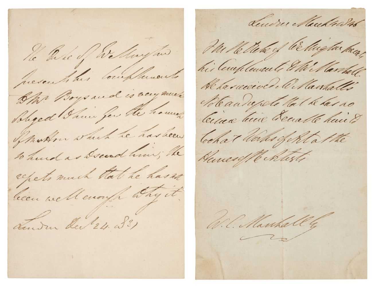Lot 326 - Wellington (Arthur Wellesley, 1st Duke of,