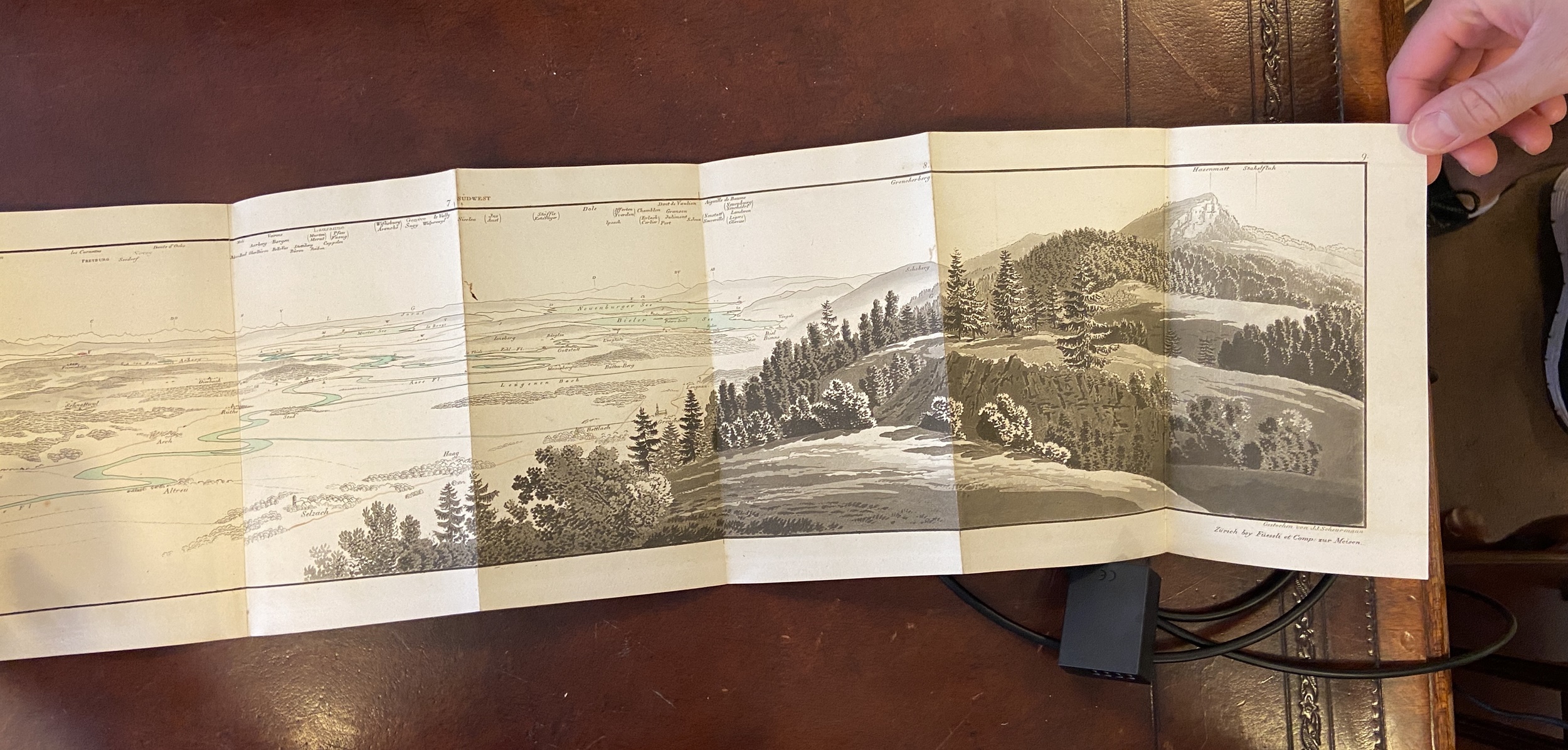 Lot 19 - Folding Maps. A Collection of Seven Maps,