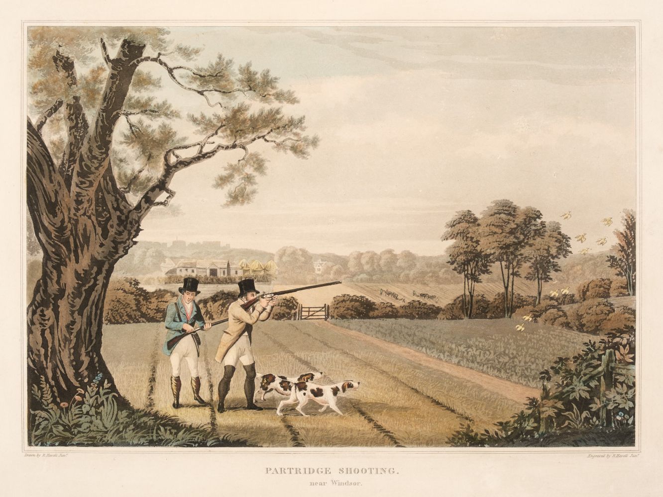 Lot 99 - Havell (Robert). Set of Four Shooting Prints,