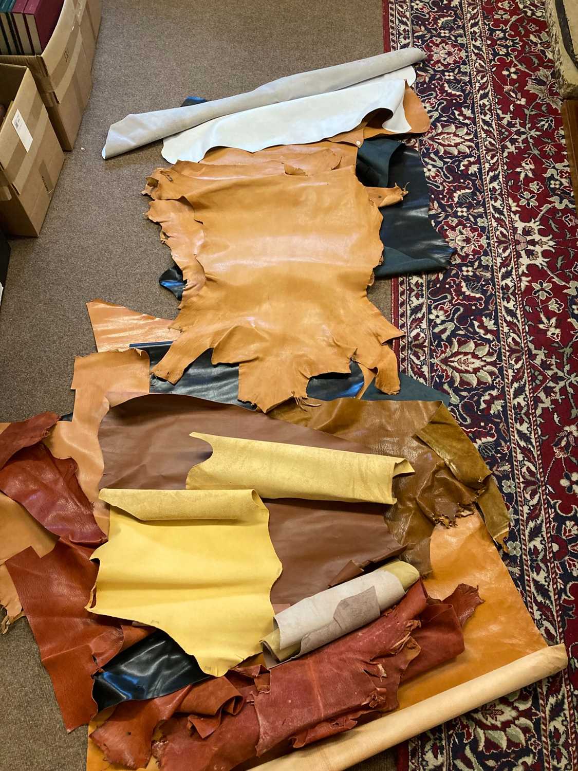 Lot 213 - Leather & Paper.