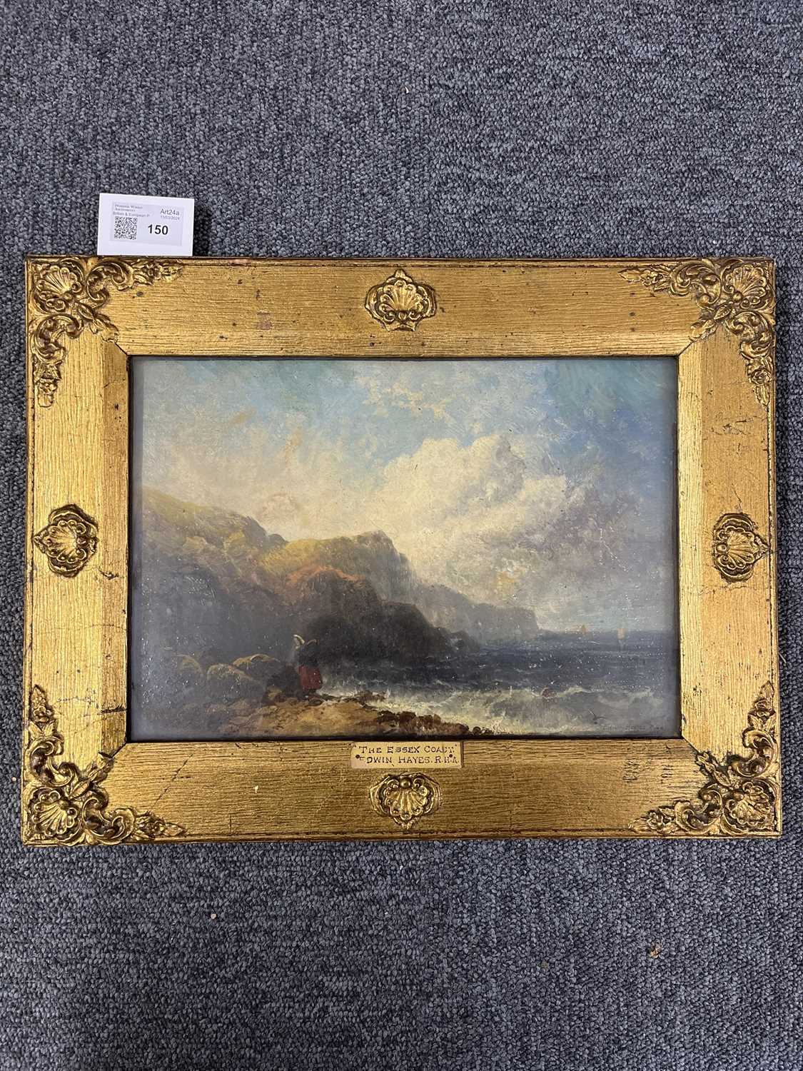 Lot 150 - Hayes (Edwin, 1820–1904). On the Essex Coast,