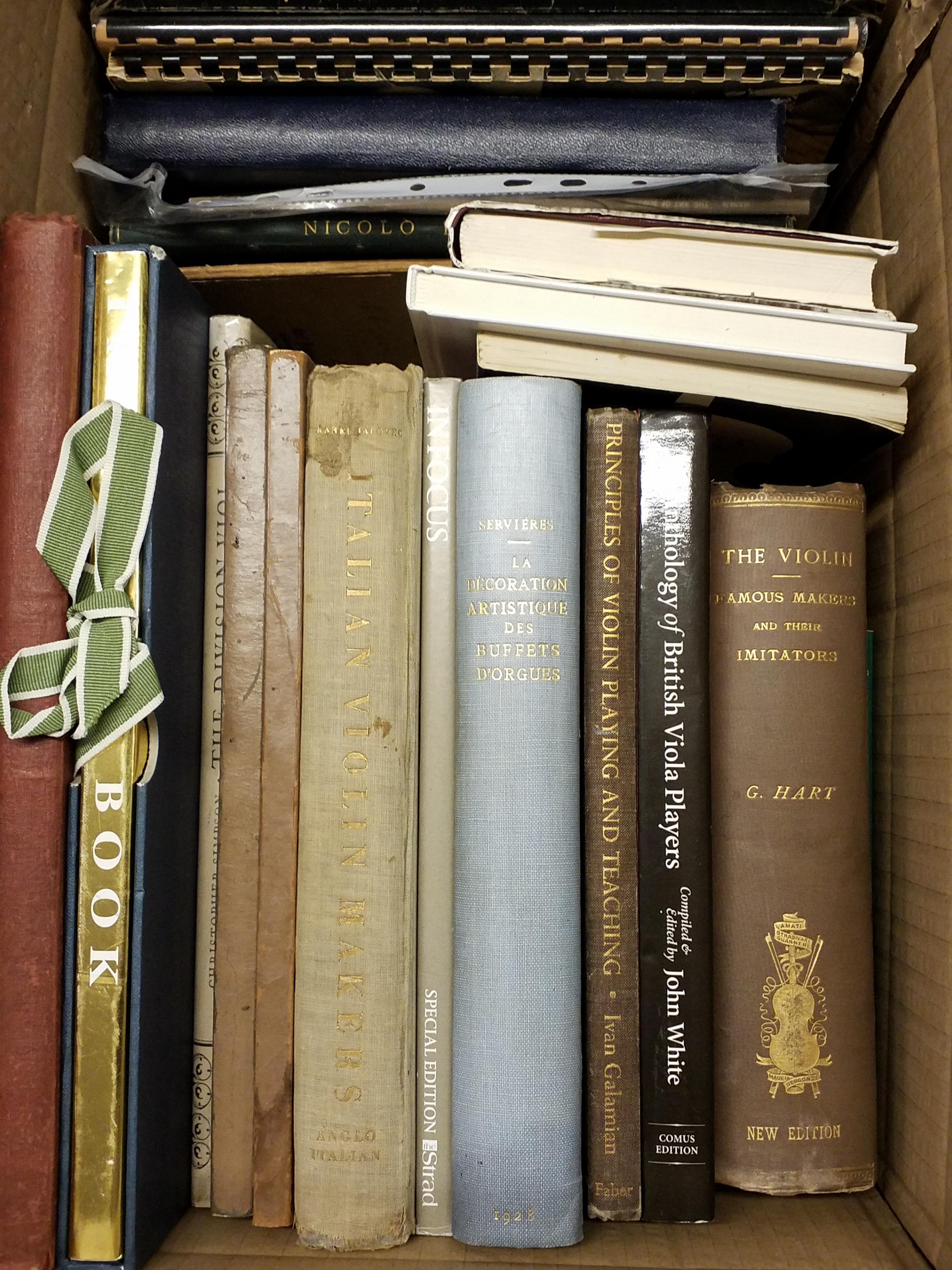 Lot 333 - Violin Reference. A collection of modern