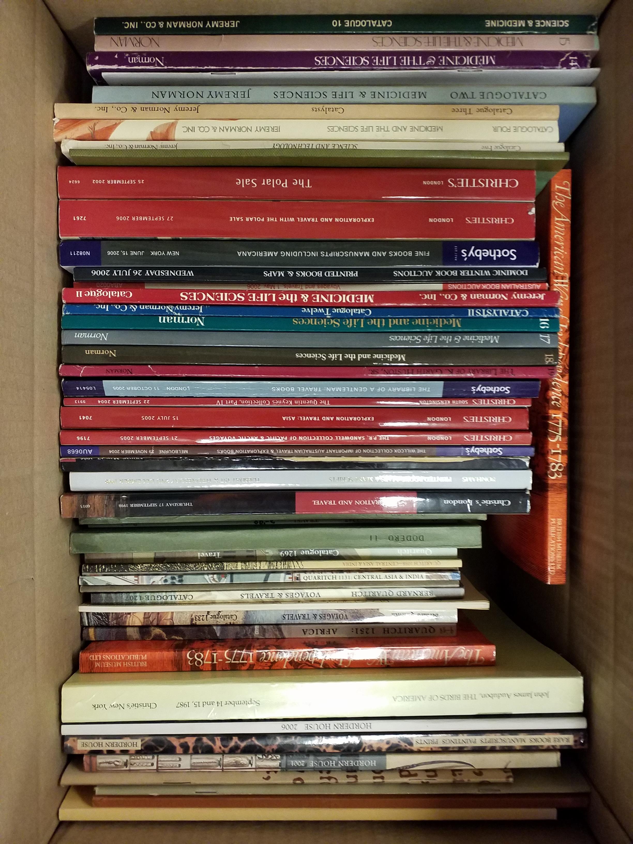 Lot 331 - Auction Catalogues. A collection of literary