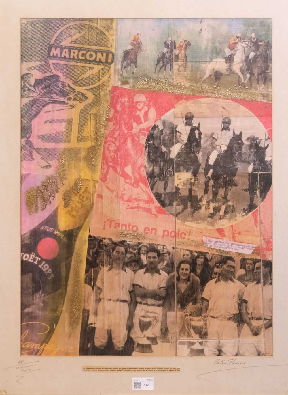 Lot 141 - Psaier (Pietro, 1936-2004). Tanto en Polo
