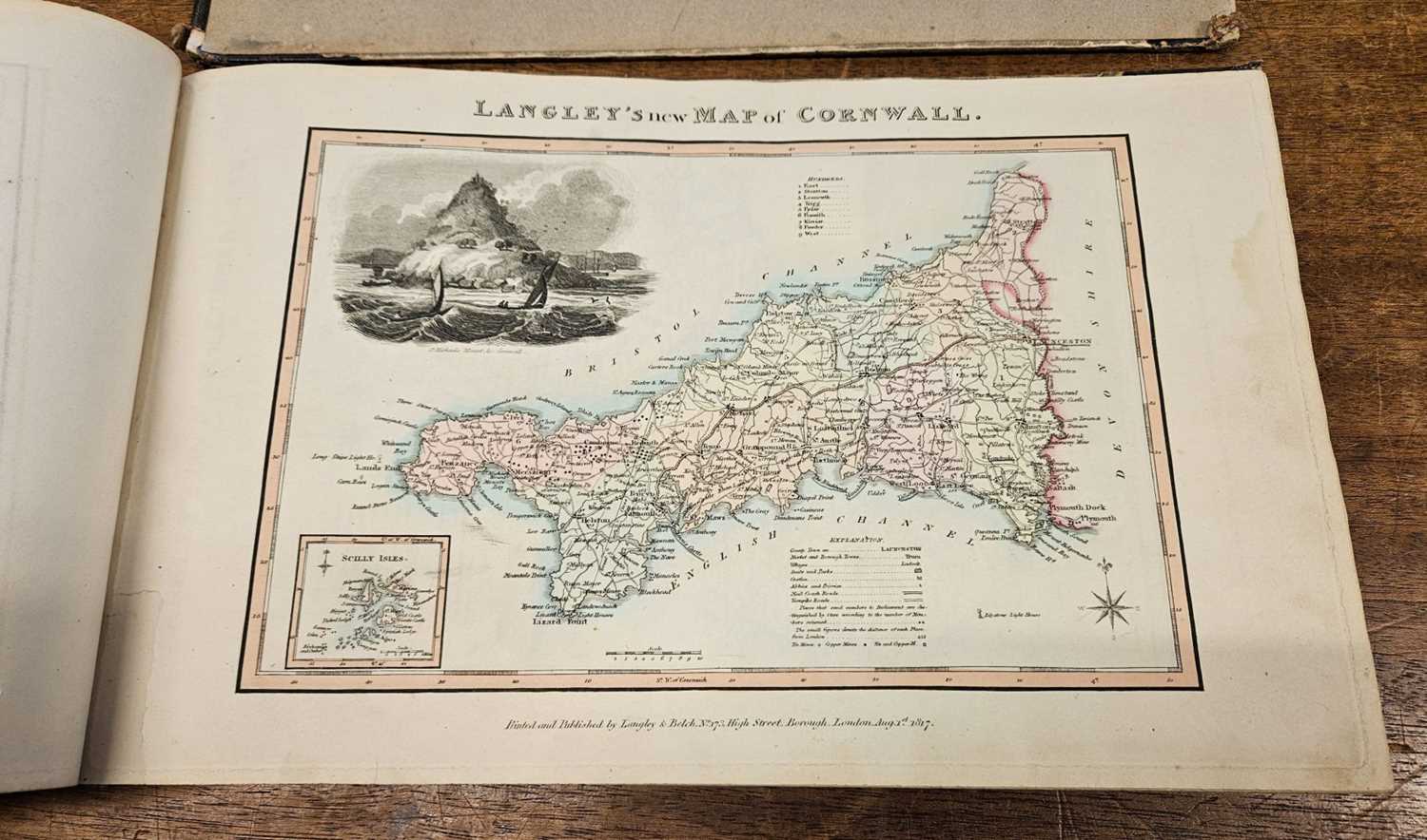 Lot 38 - Langley (Edward). Langley's New County Atlas