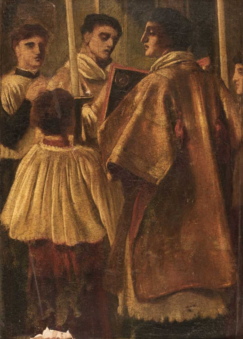 Lot 82 - Solomon (Simeon, 1840-1905). 'Priest Reading