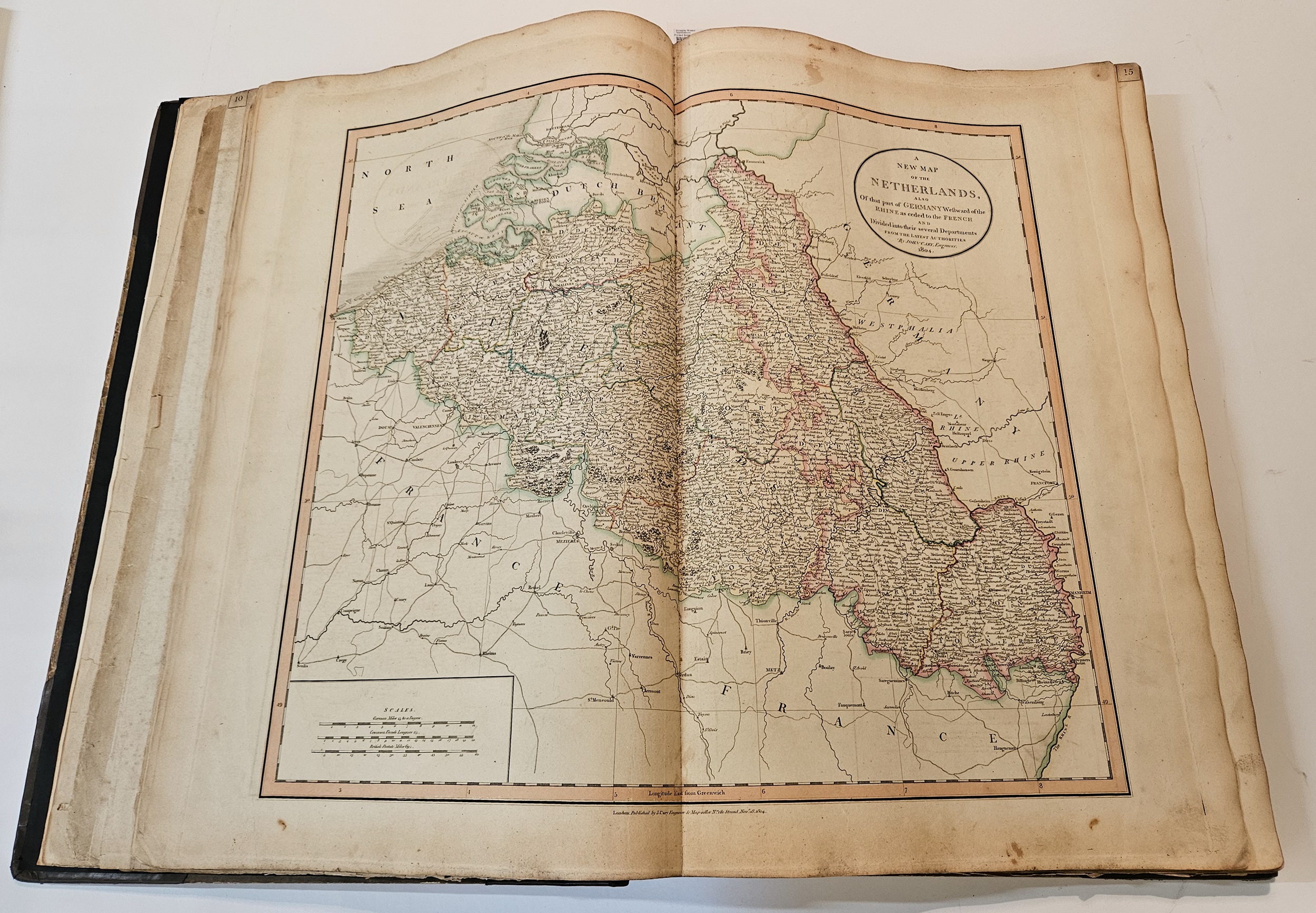 Lot 6 - Cary (John). Cary's New Universal Atlas...,