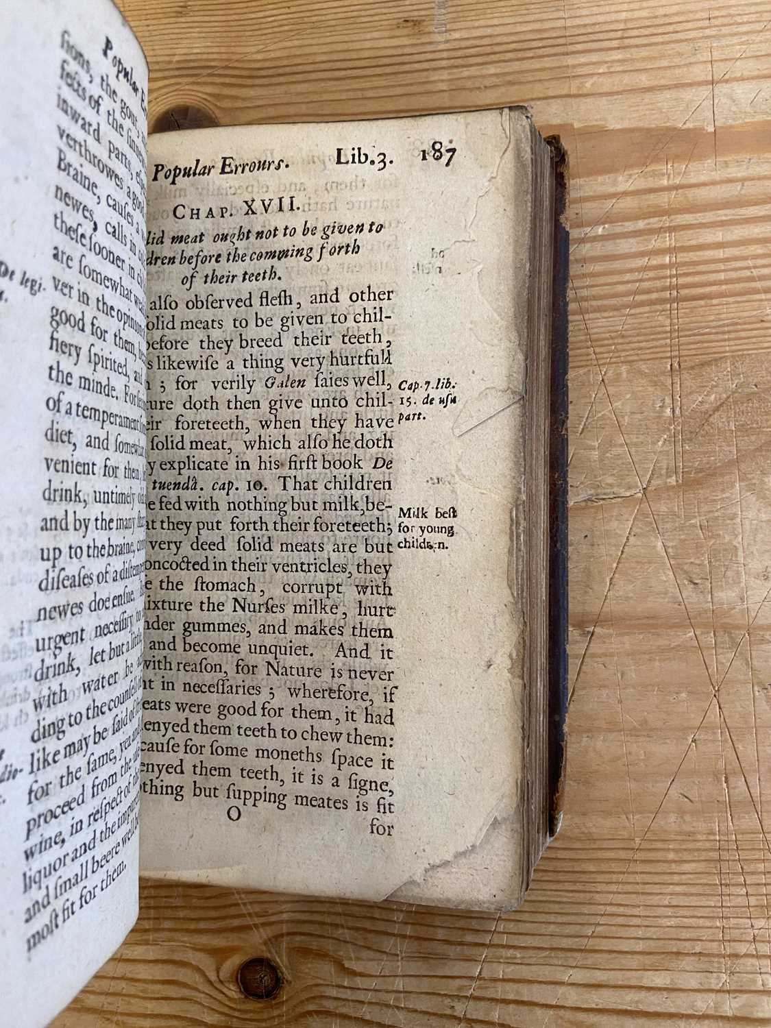 Lot 83 - Primrose (James). Popular errours, Or the