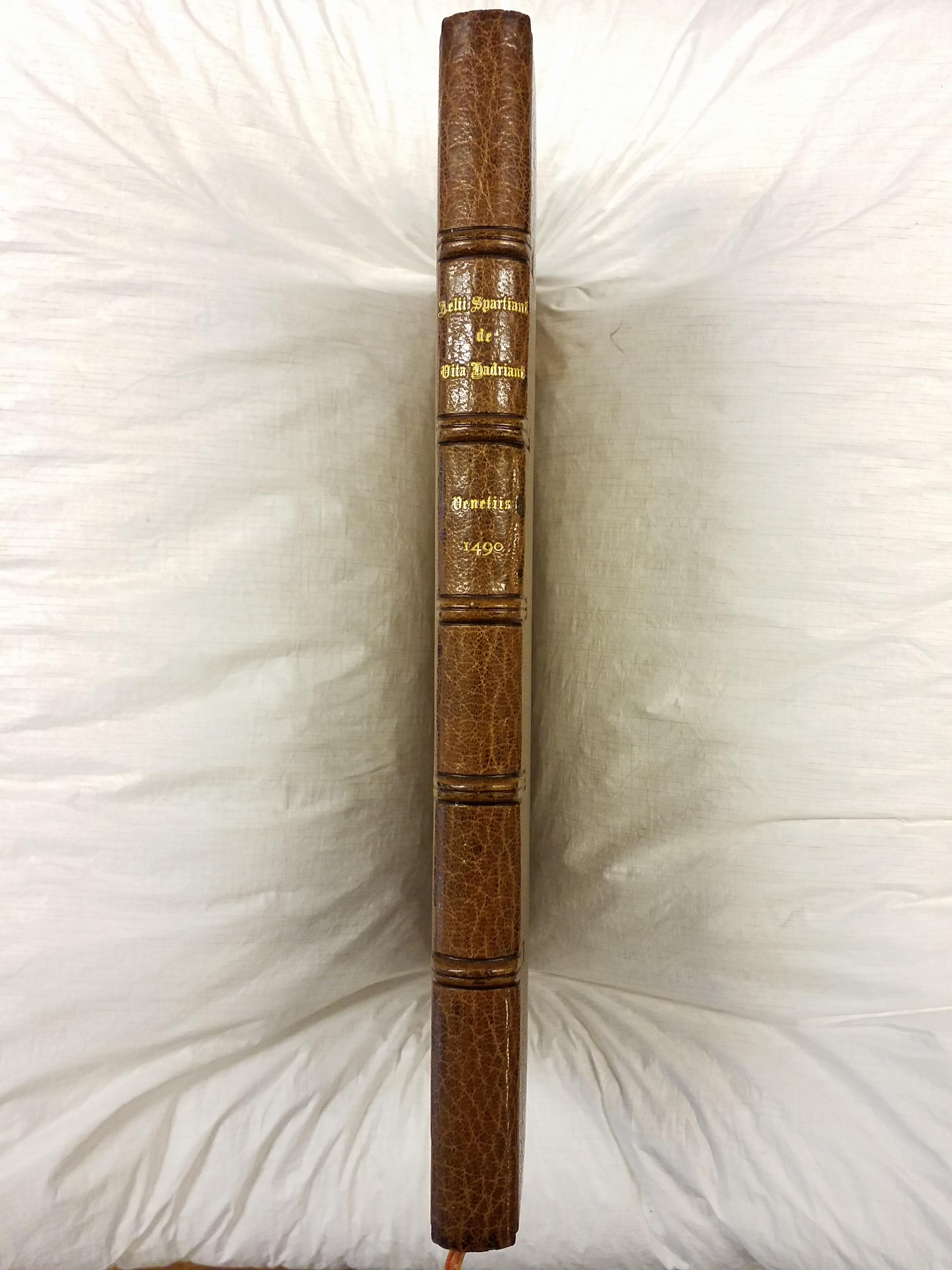Lot 13 - Aelius Spartianus. De Vita Hadriani