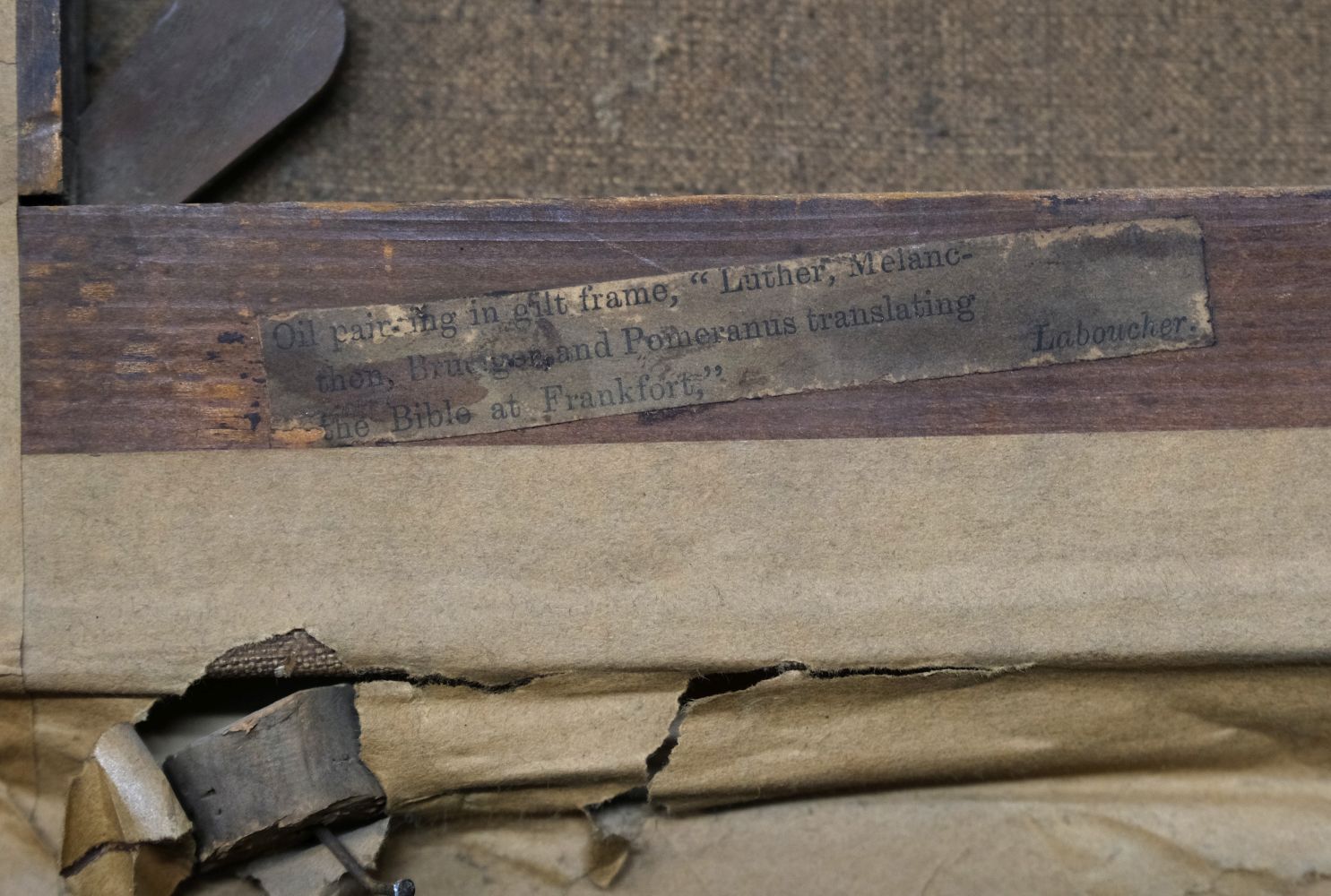 Lot 69 - Labouchère (P. A). Martin Luther translating