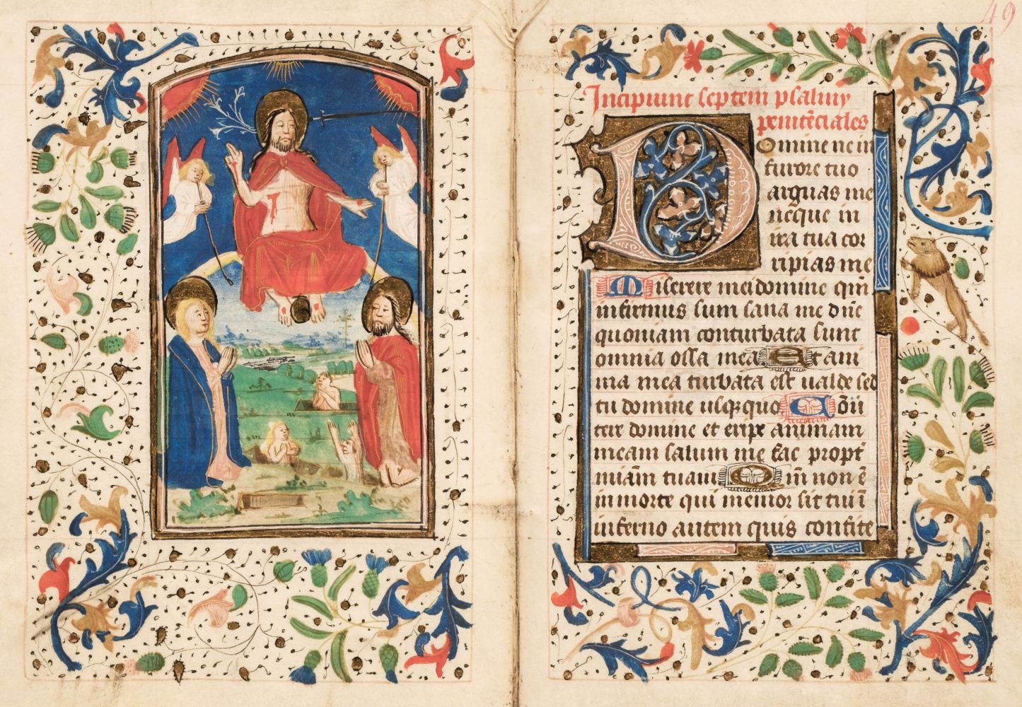 Lot 9 - Book of Hours, Use of Rome, in Latin.