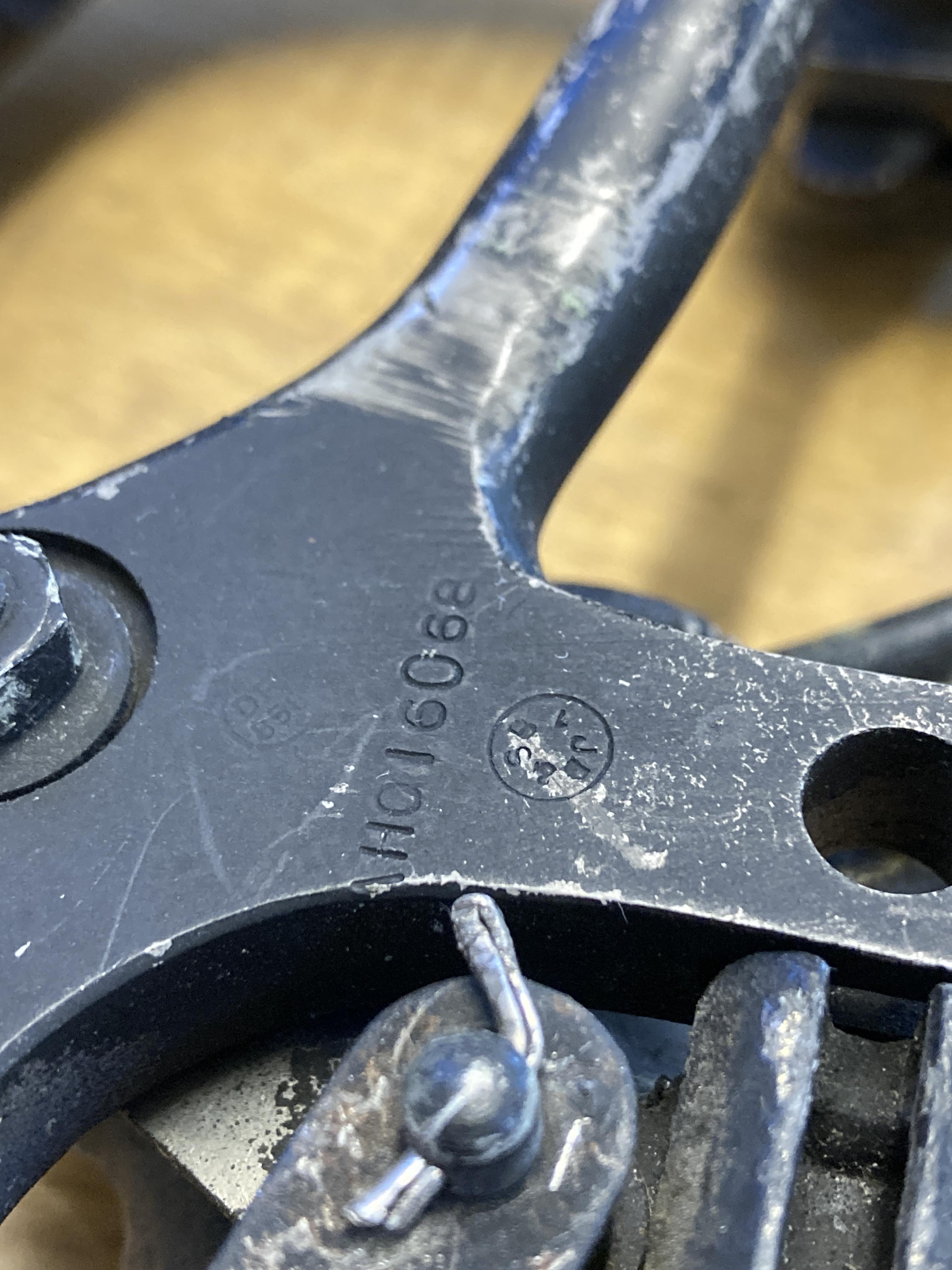 Lot 216 - Spade Grip. WWII Spitfire / Seafire spade