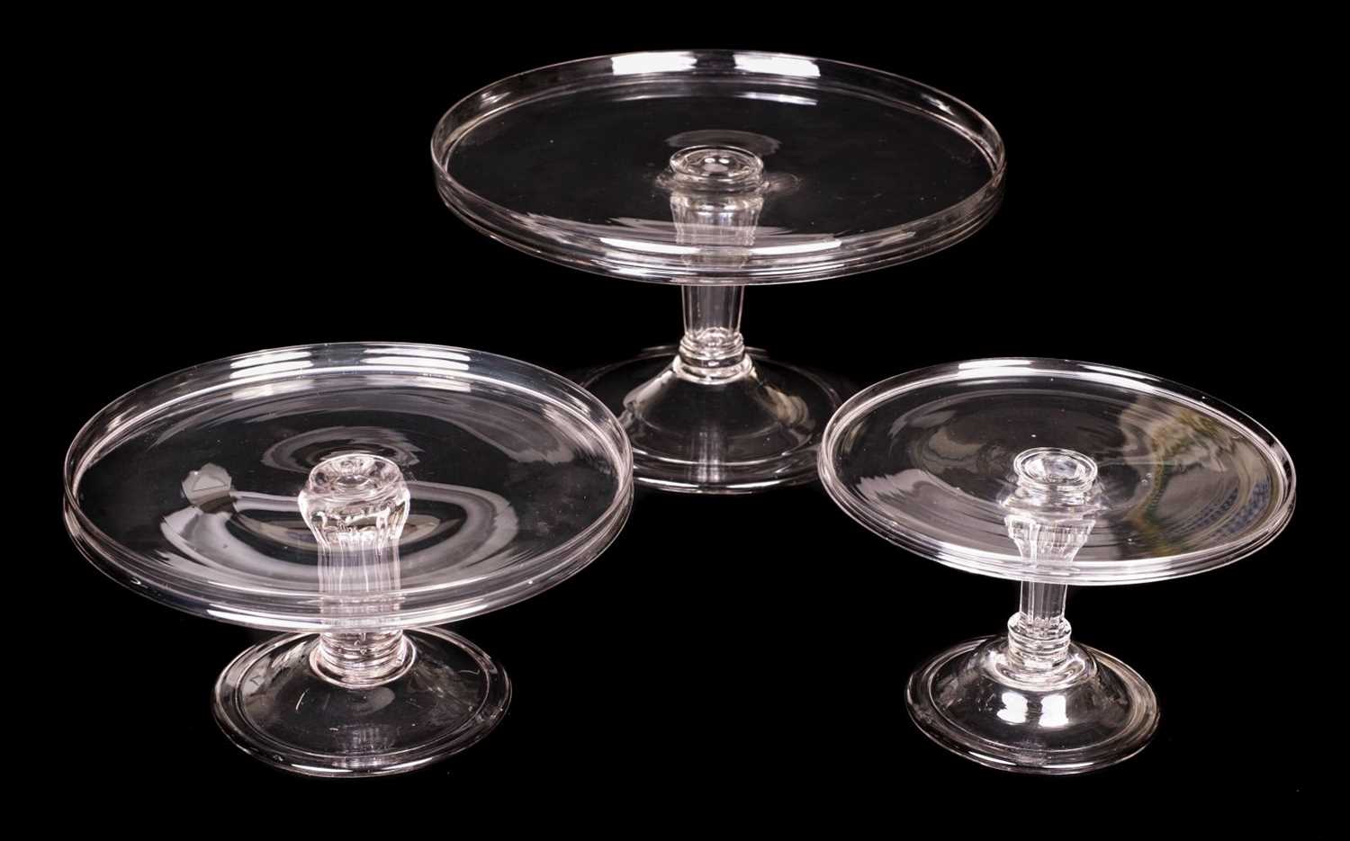 Lot 270 - Glassware. Three early 19th century glass