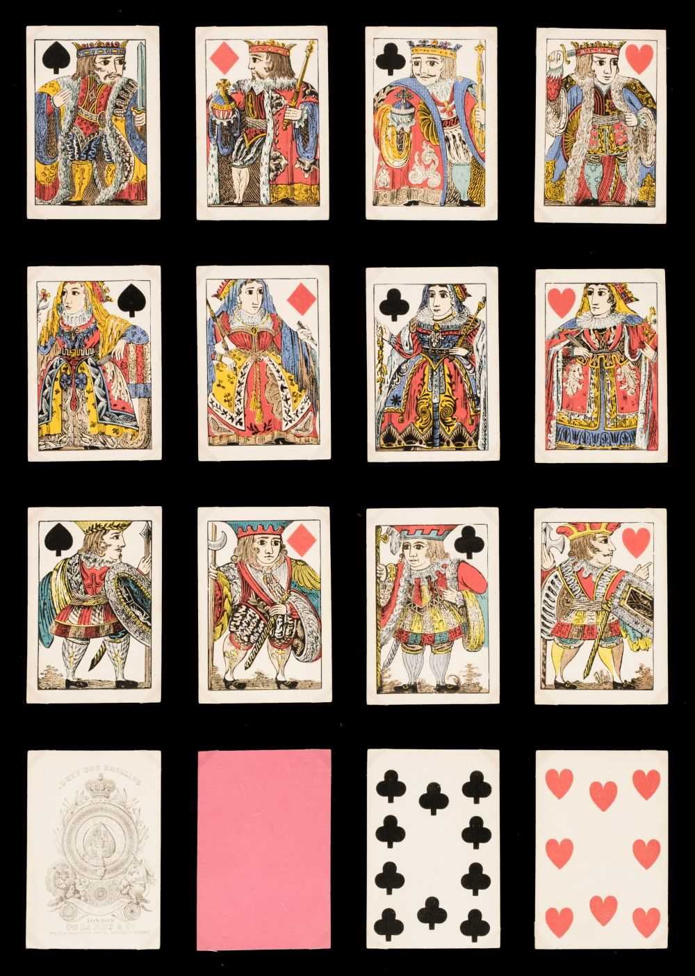 Lot 309 - English playing cards. Standard pattern,