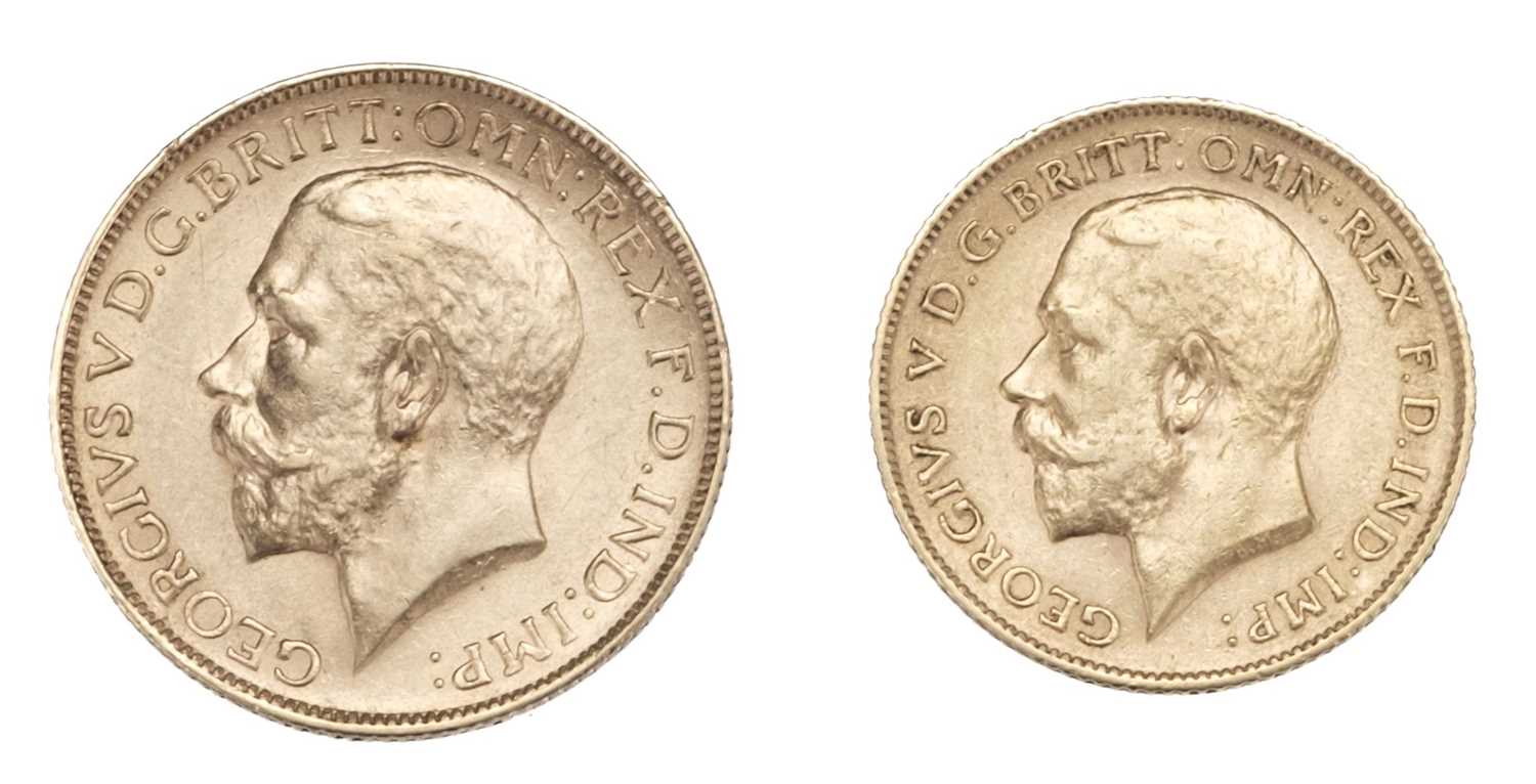 Lot 263 - George V (1910-1936). Gold Coins, Sovereign