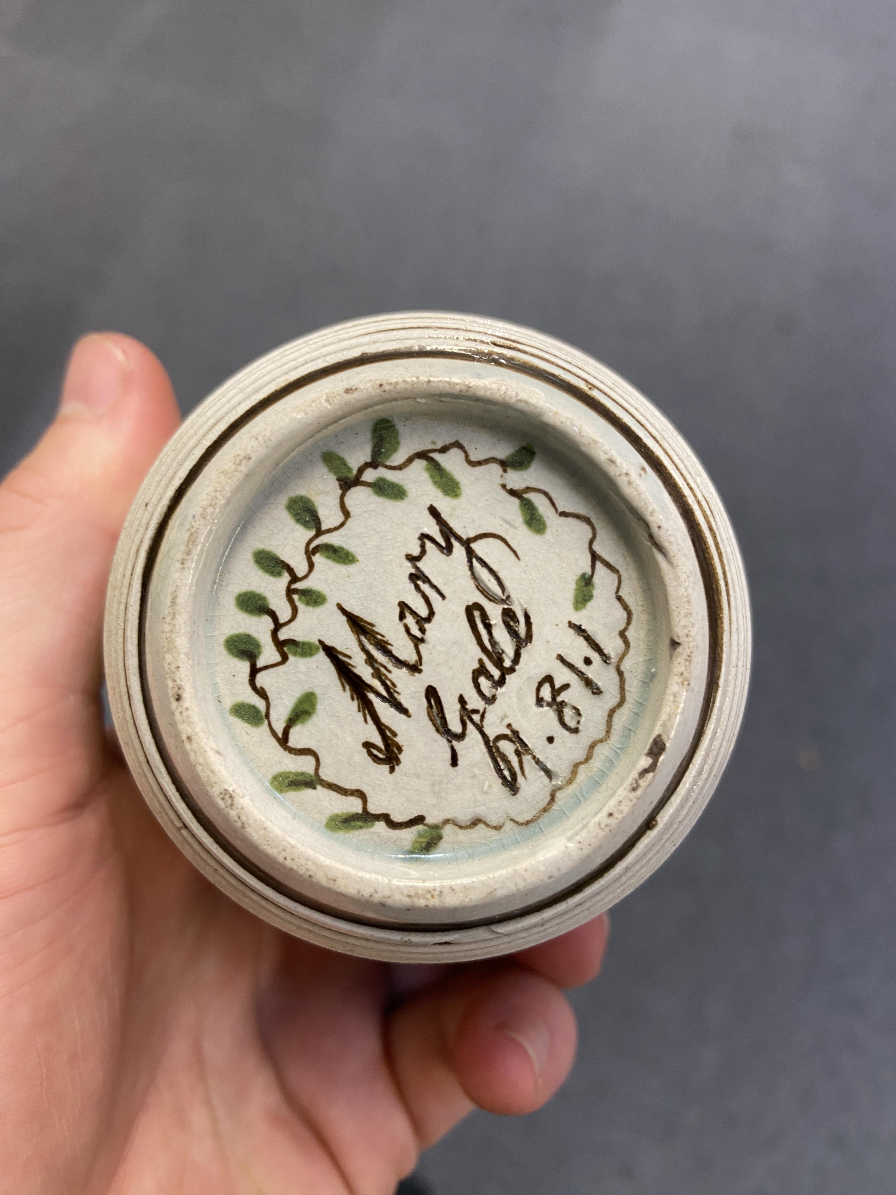 Lot 250 - A Bristol Pottery Prattware type spirit