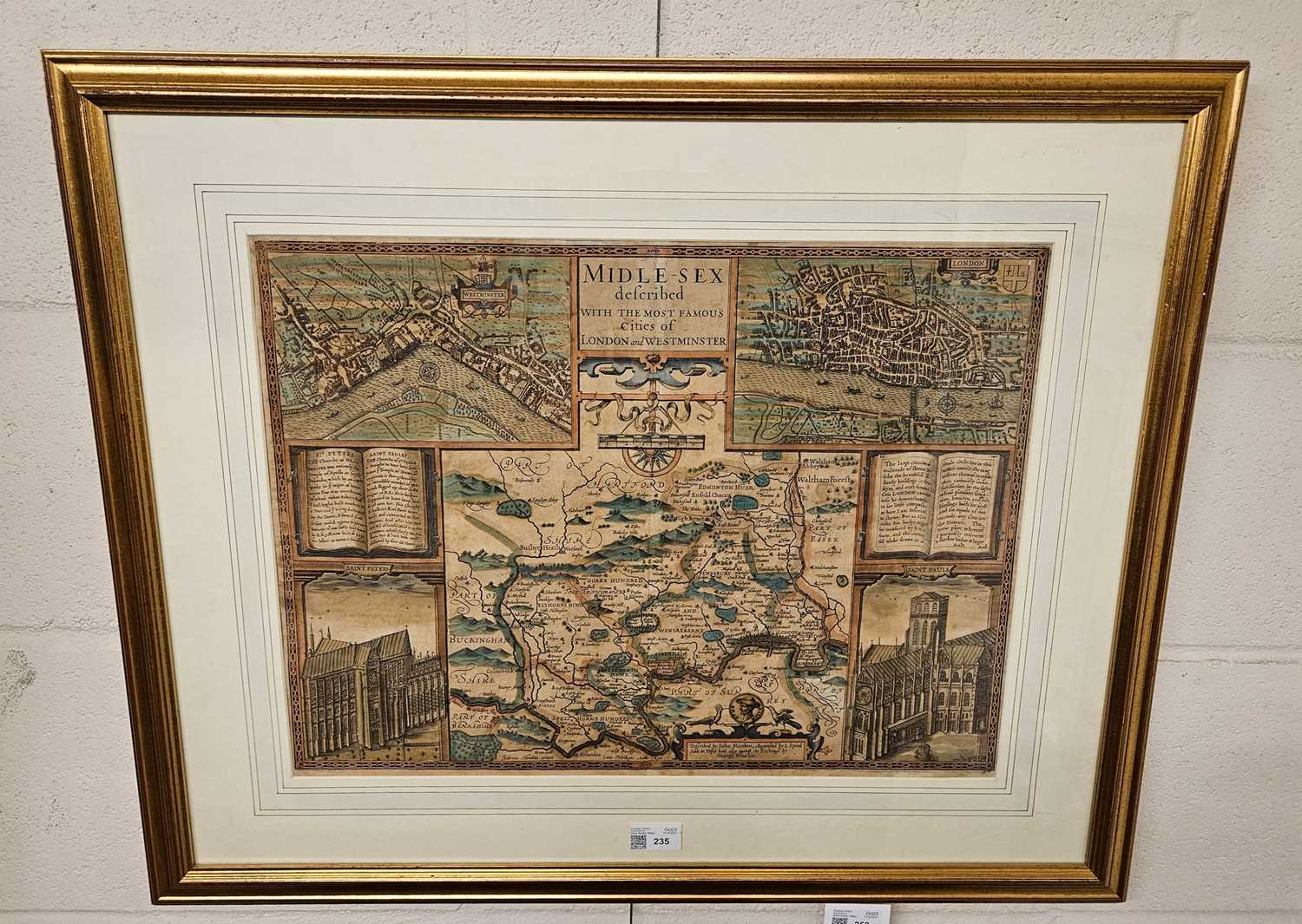 Lot 116 - Middlesex. Speed (John). Midle-Sex described.