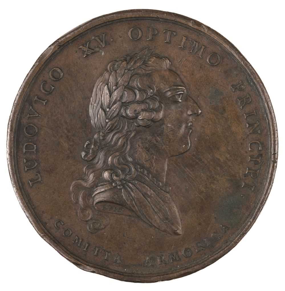 Lot 265 - Battle of Saint Cast. French bronze medal