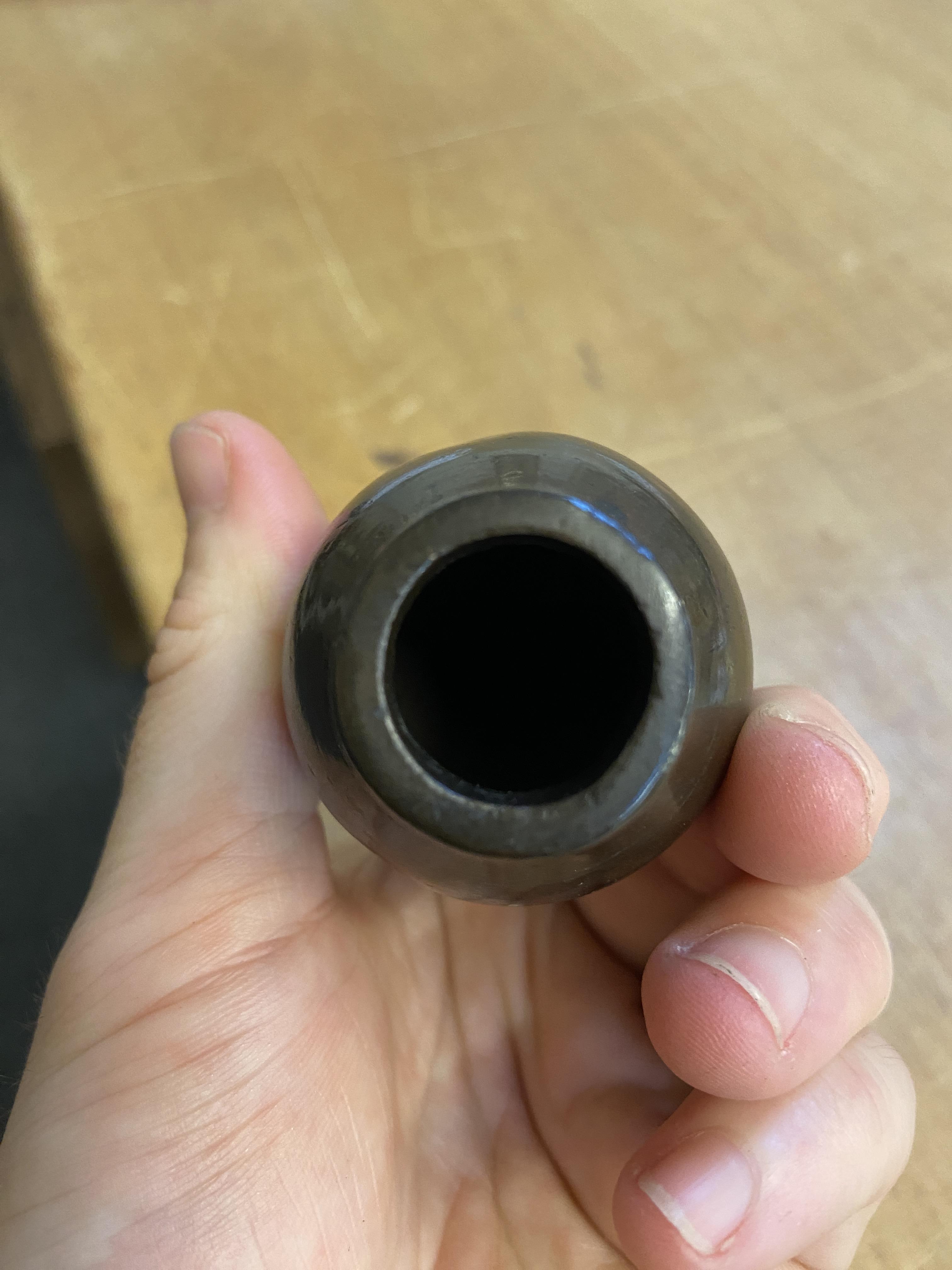 Lot 70 - Vase. Fine Chinese miniature bronze vase for