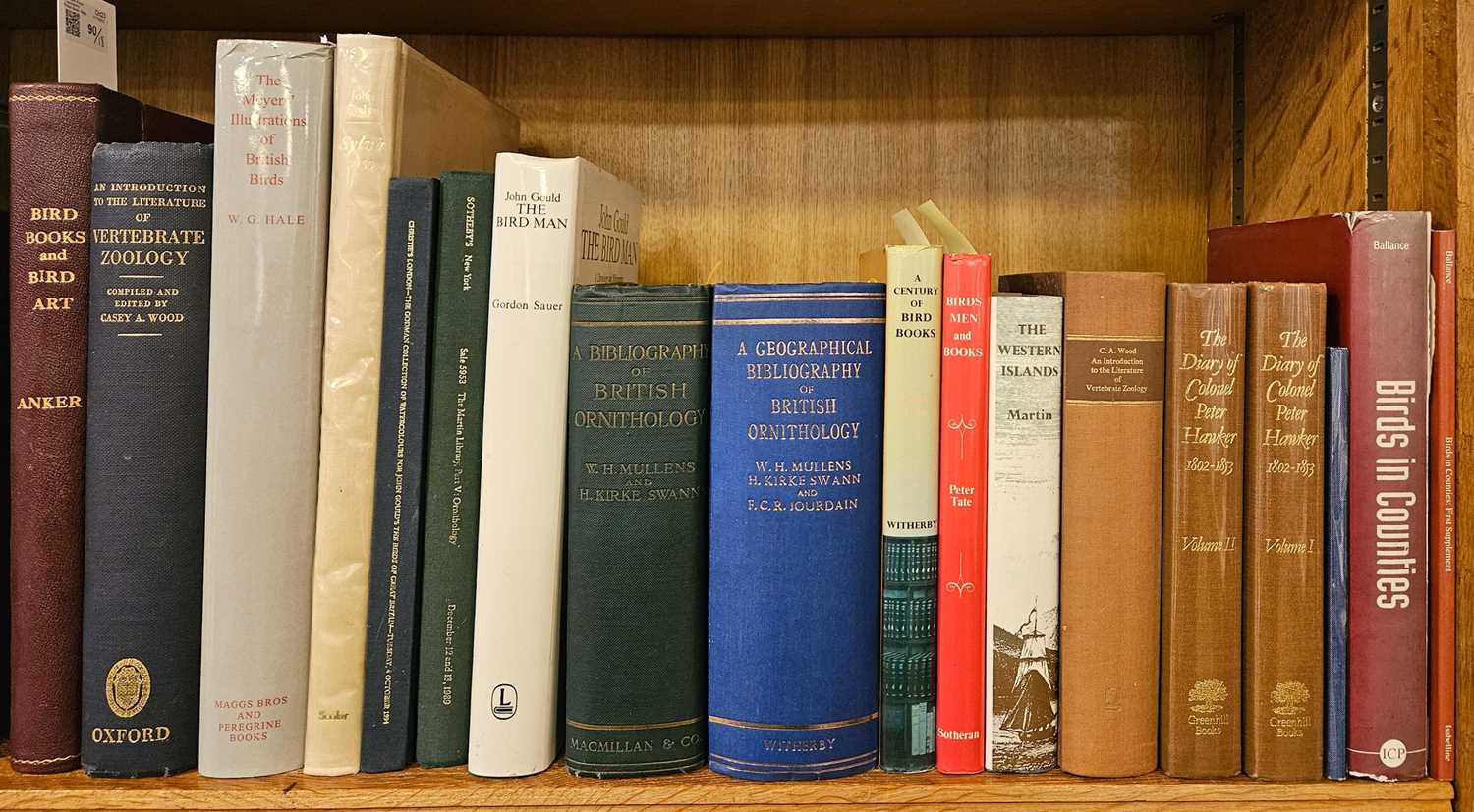 Lot 90 - Anker (Jean). Bird Books and Bird Art,