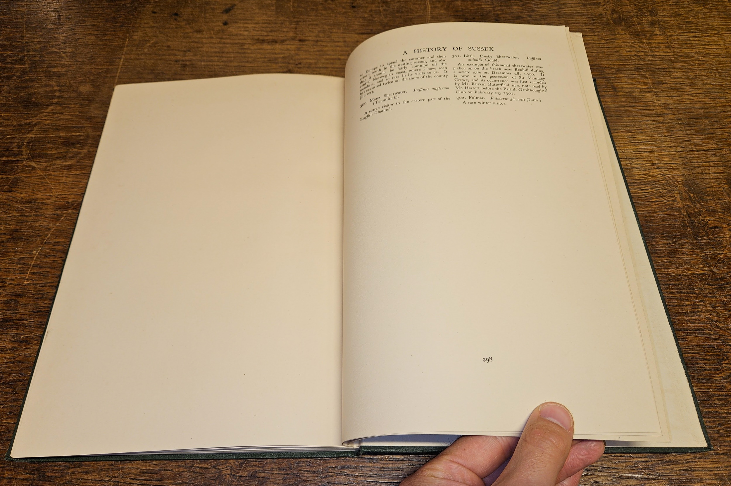 Lot 96 - Borrer (William). The Birds of Sussex, and