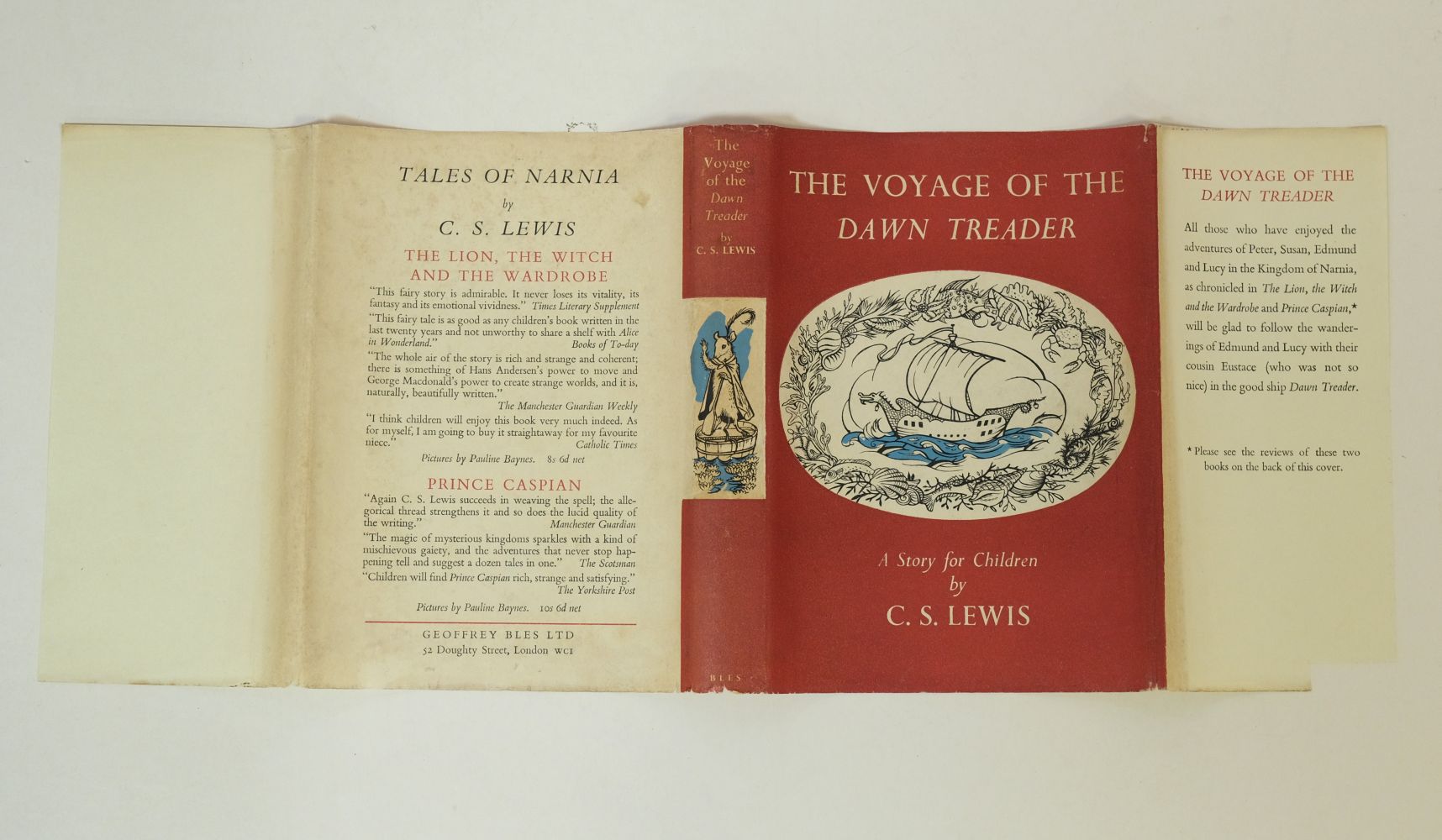 Lot 778 - Lewis (C. S.) The Voyage of the Dawn Treader,