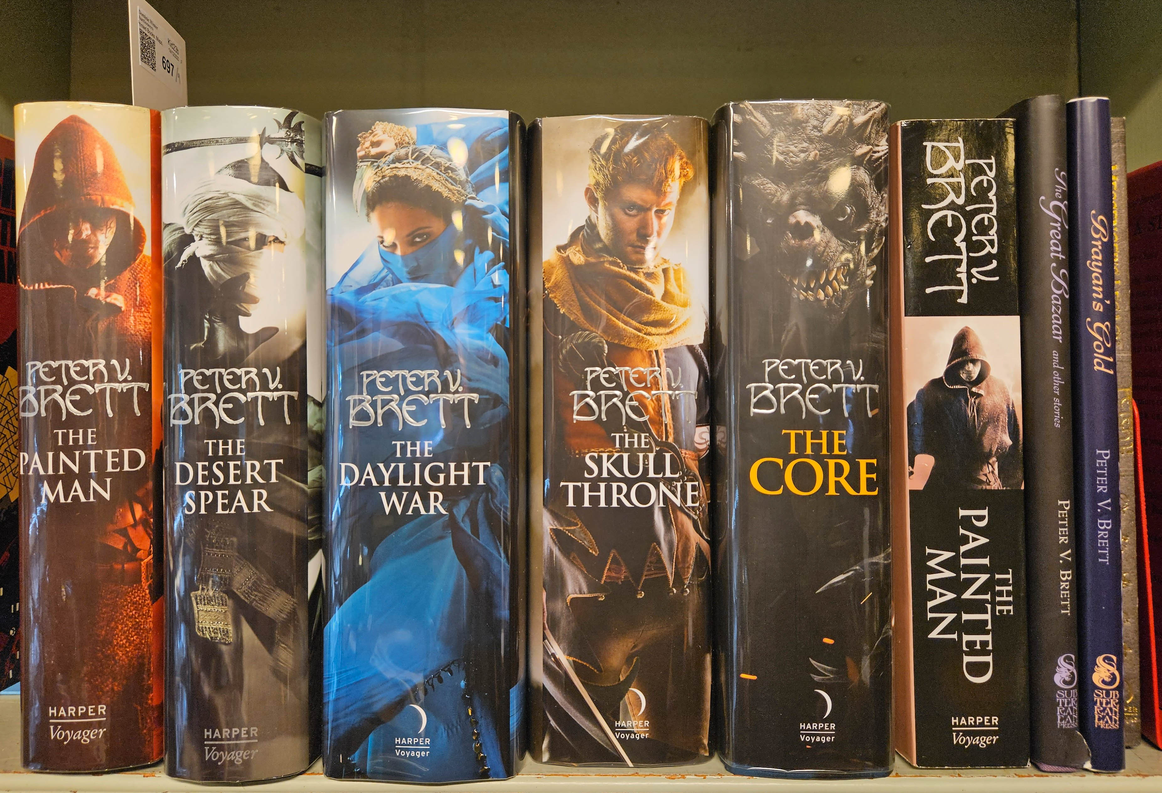 Lot 697 - Brett (Peter V.) The Demon Cycle, 5 volumes,