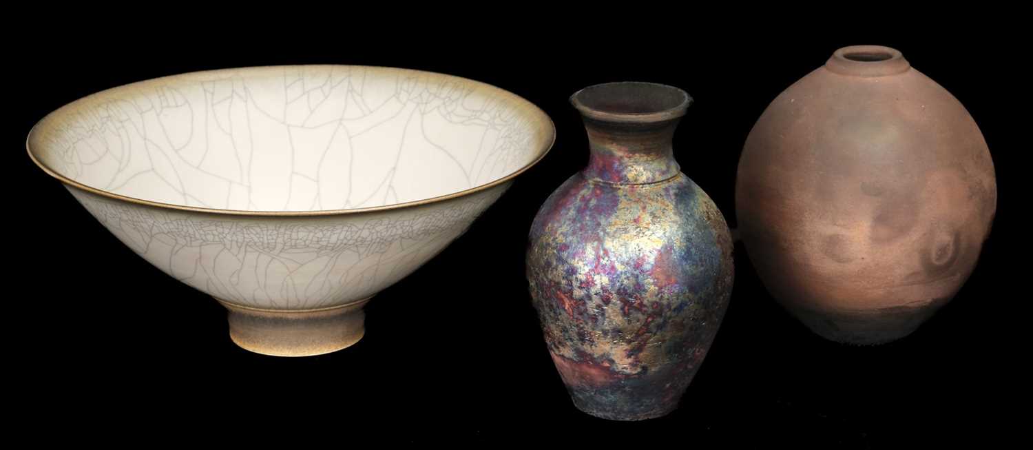 Lot 374 - Studio Pottery. A collection of studio