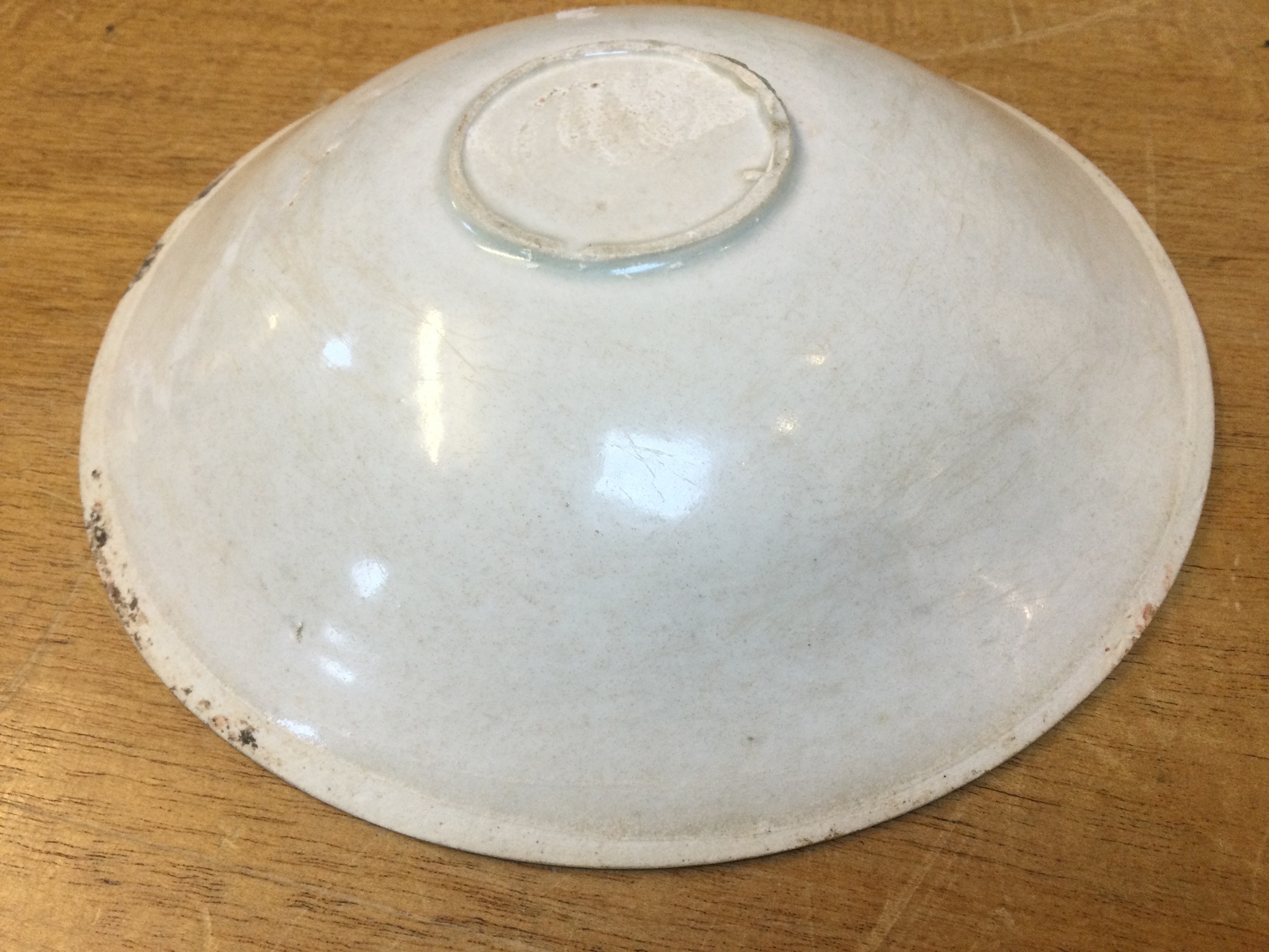 Lot 19 - Dish. Chinese Yingqing moulded dish, Southern