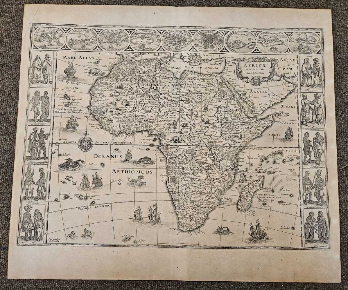 Lot 69 - Africa. Blaeu (Willem Janszoon), Africae nova