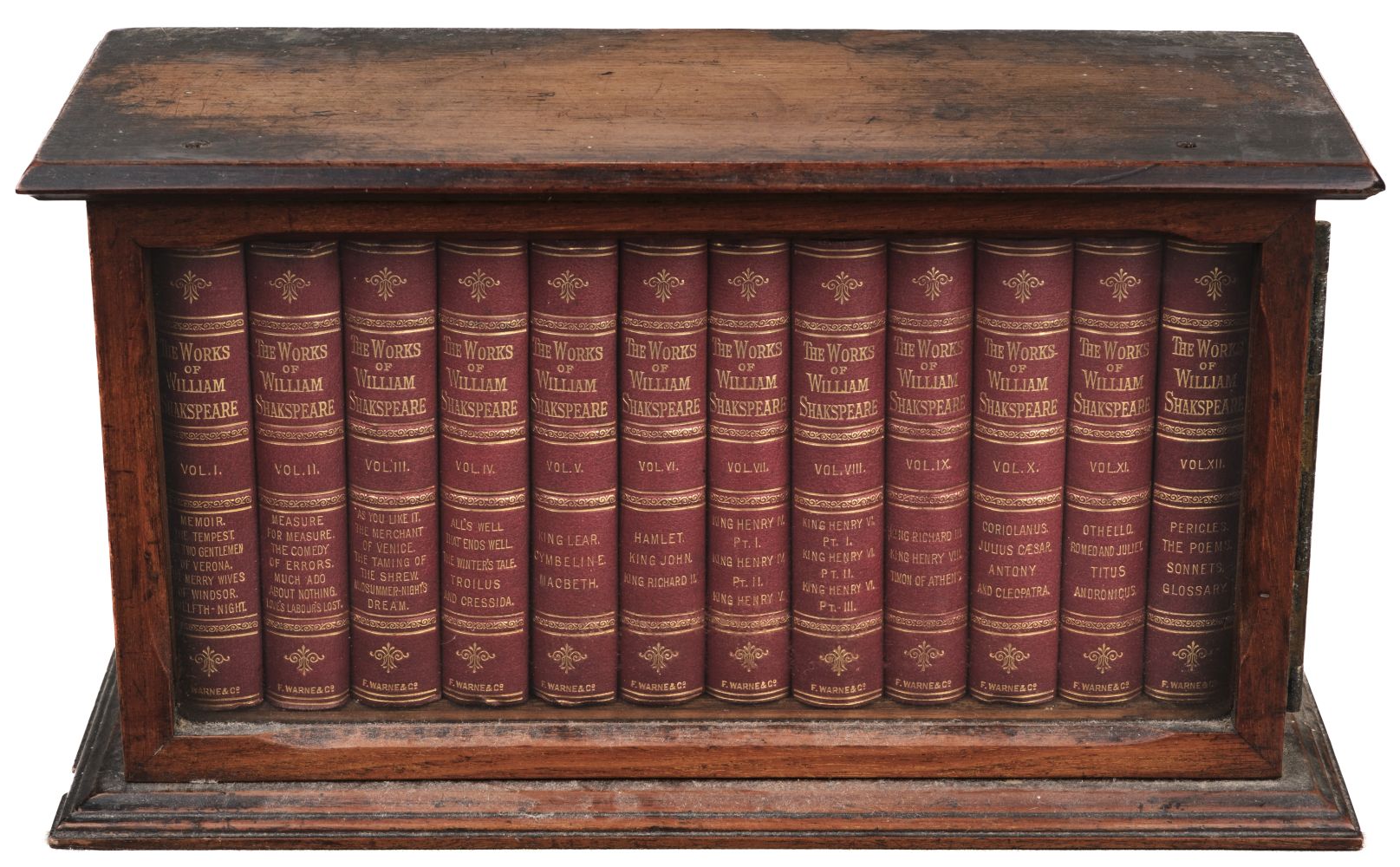 Lot 258 - Shakespeare (William). Works, 12 volumes,
