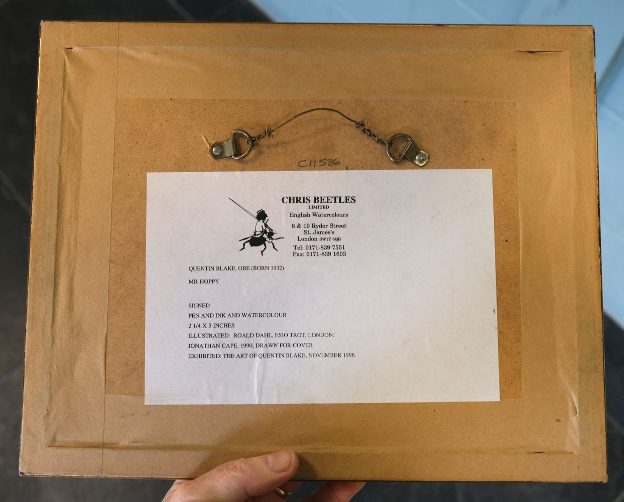 Lot 621 - Blake (Quentin, 1932-). Mr Hoppy from Esio