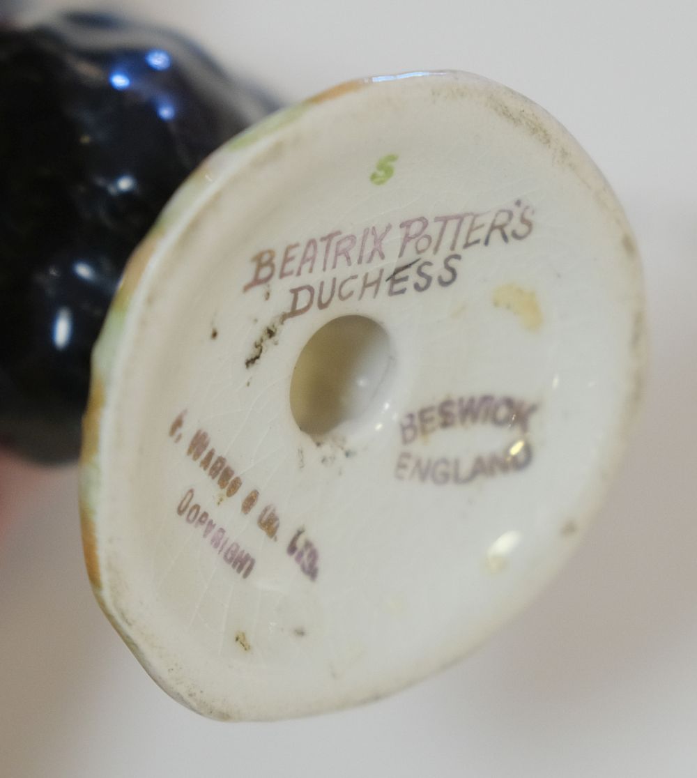 Lot 619 - Beswick. Duchess with Flowers, from Beatrix