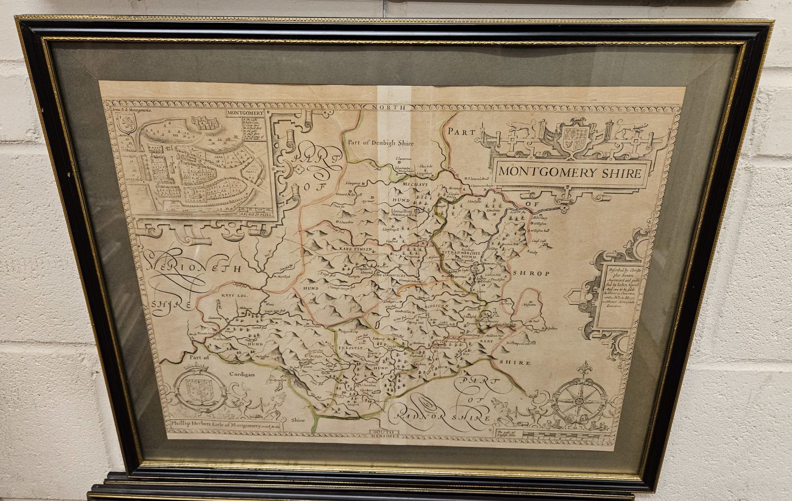 Lot 122 - Wales. Speed (John), Six Welsh County Maps,