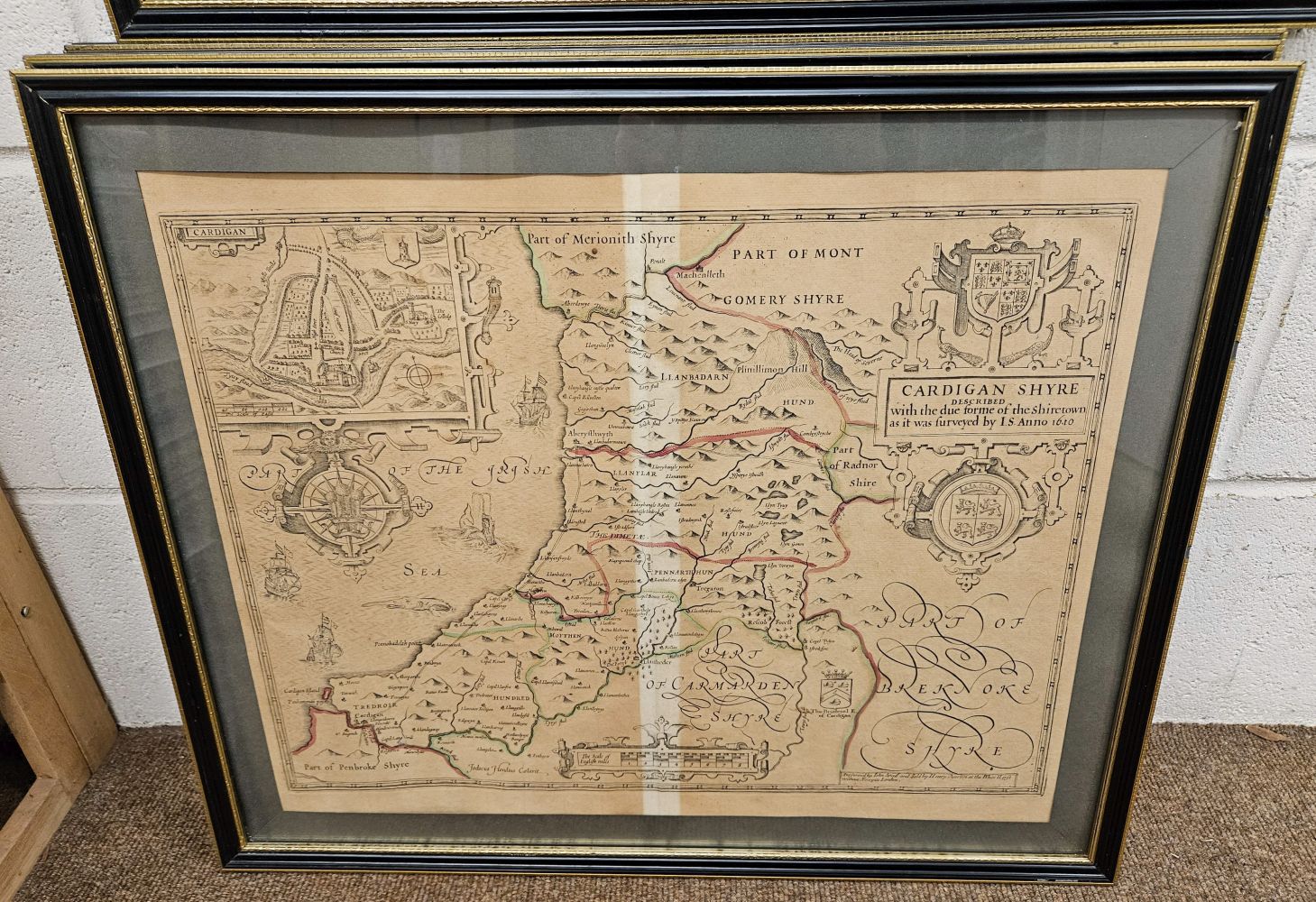 Lot 122 - Wales. Speed (John), Six Welsh County Maps,