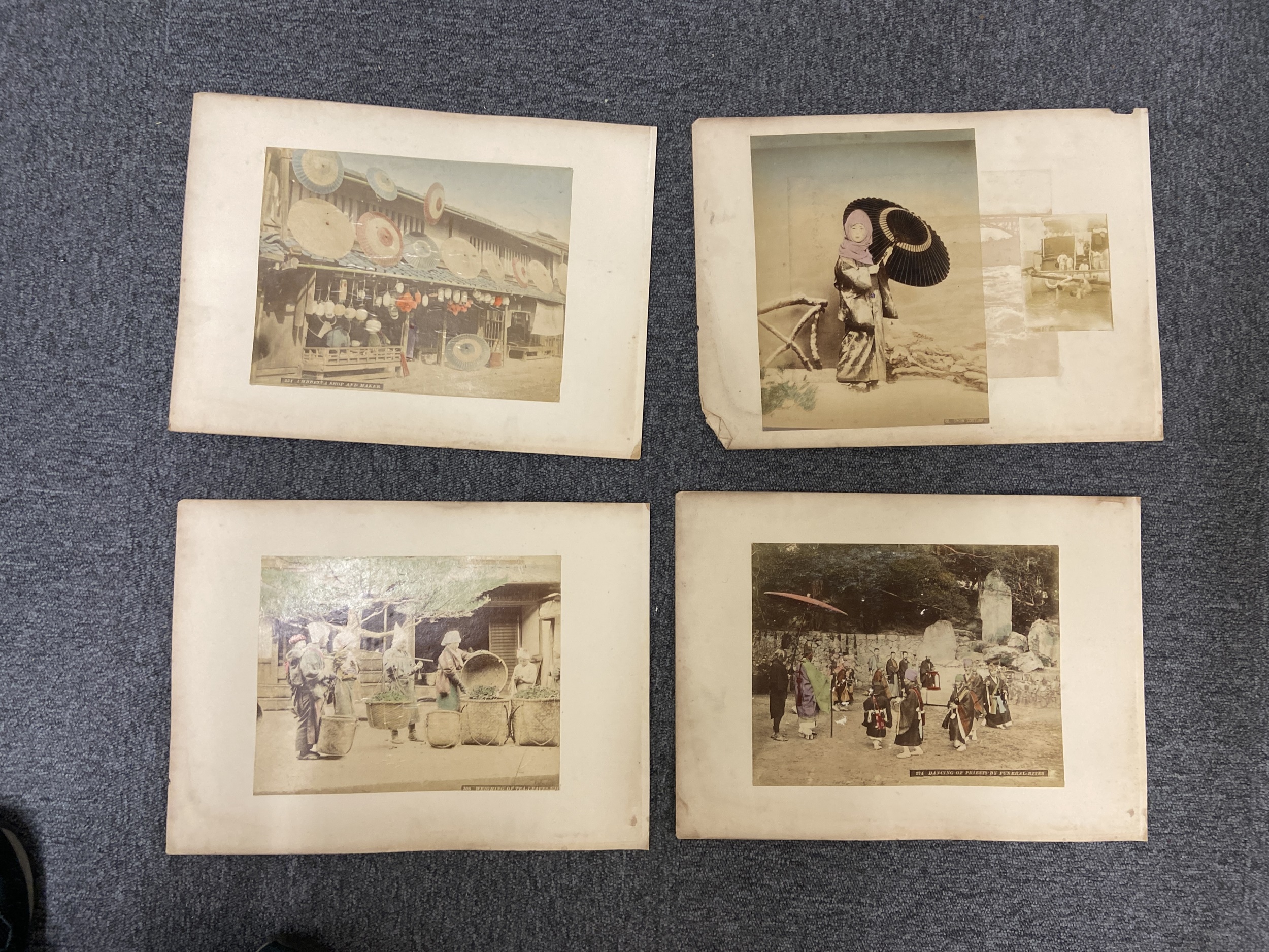 Lot 46 - Japan. A group of 62 mainly hand-coloured