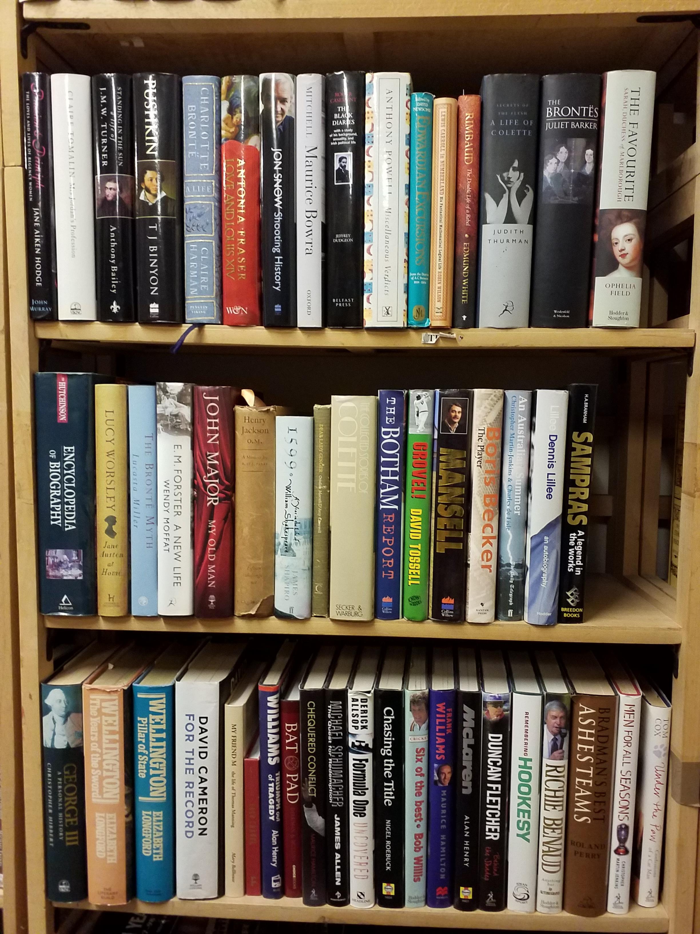 Lot 161 - Biography. A large collection of modern