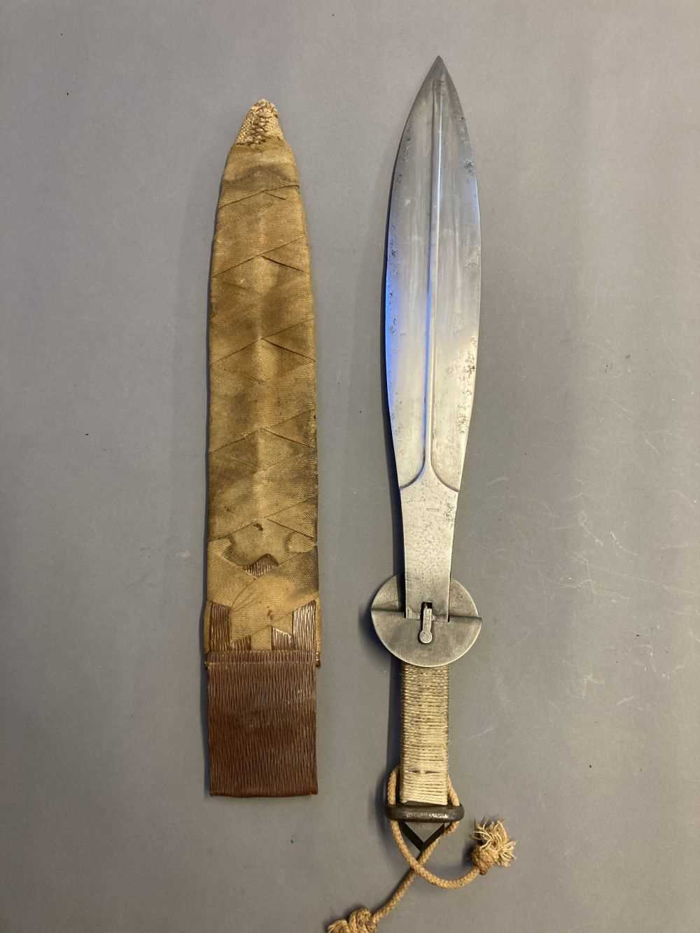 Lot 350 - WWI Machete (Welsh Knife), circa 1916-17