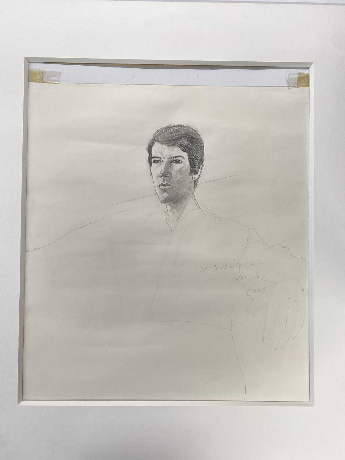 Lot 351 - Hockney (David, b.1937). Portrait of Martyn