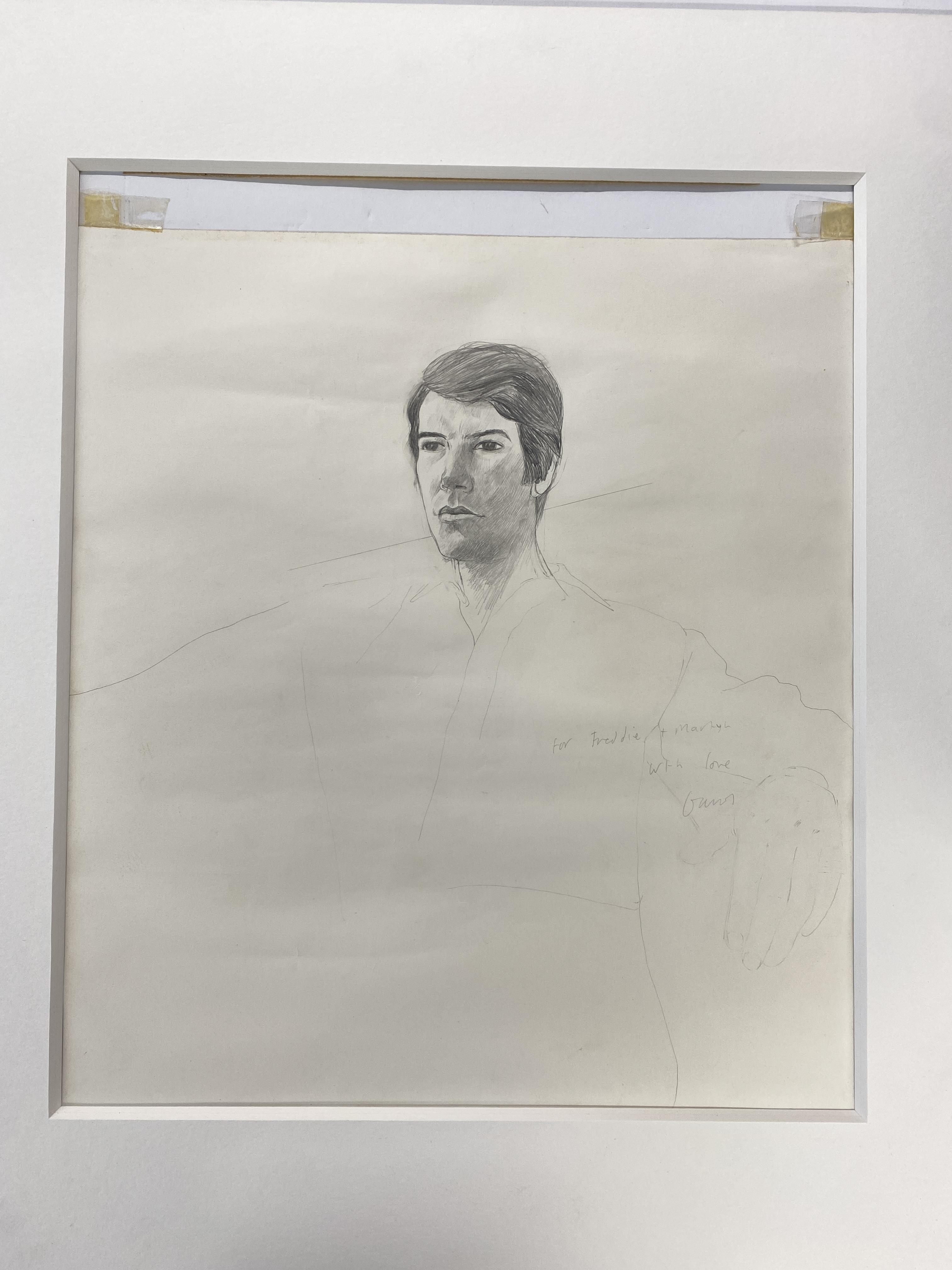 Lot 351 - Hockney (David, b.1937). Portrait of Martyn