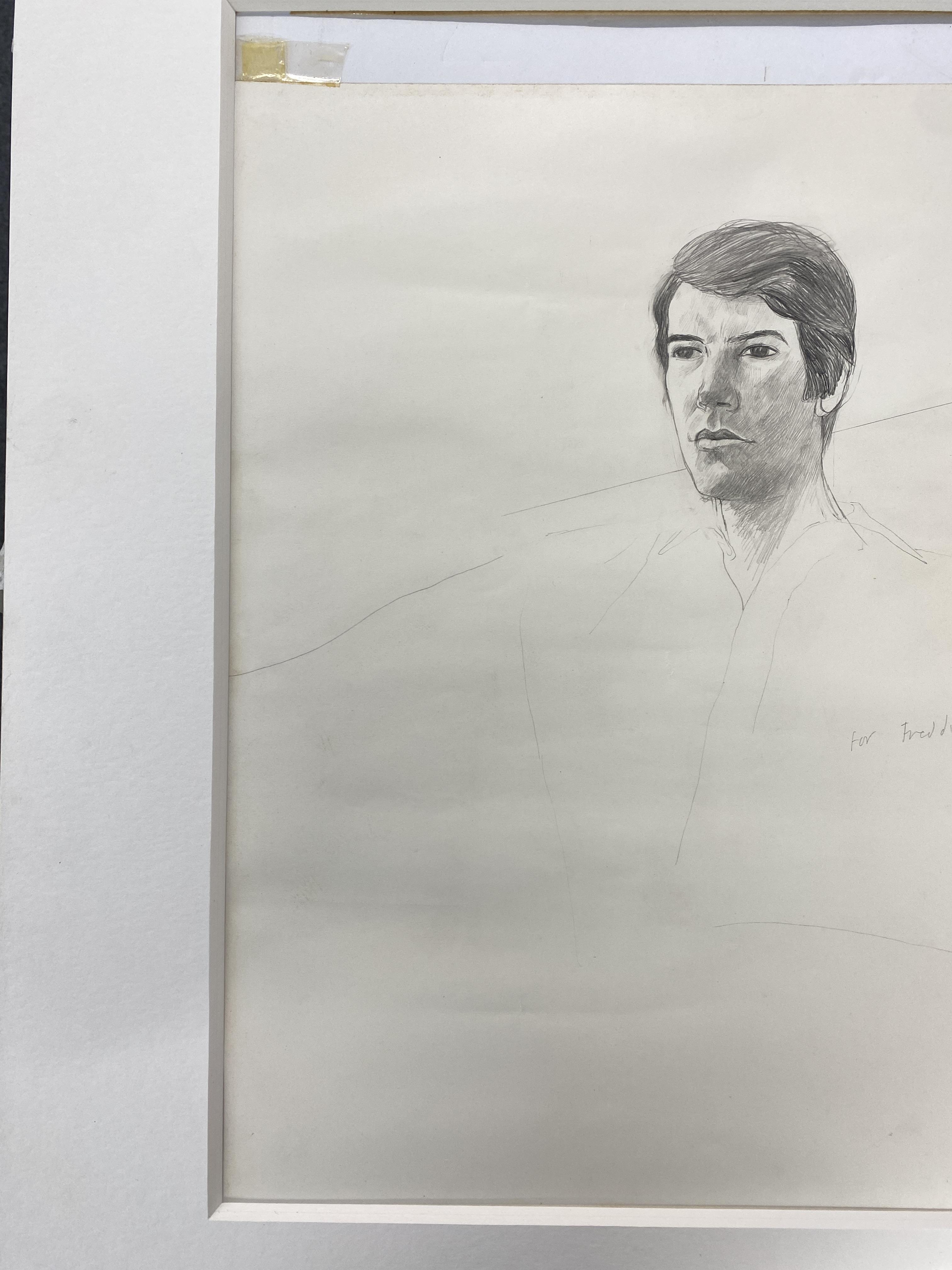 Lot 351 - Hockney (David, b.1937). Portrait of Martyn