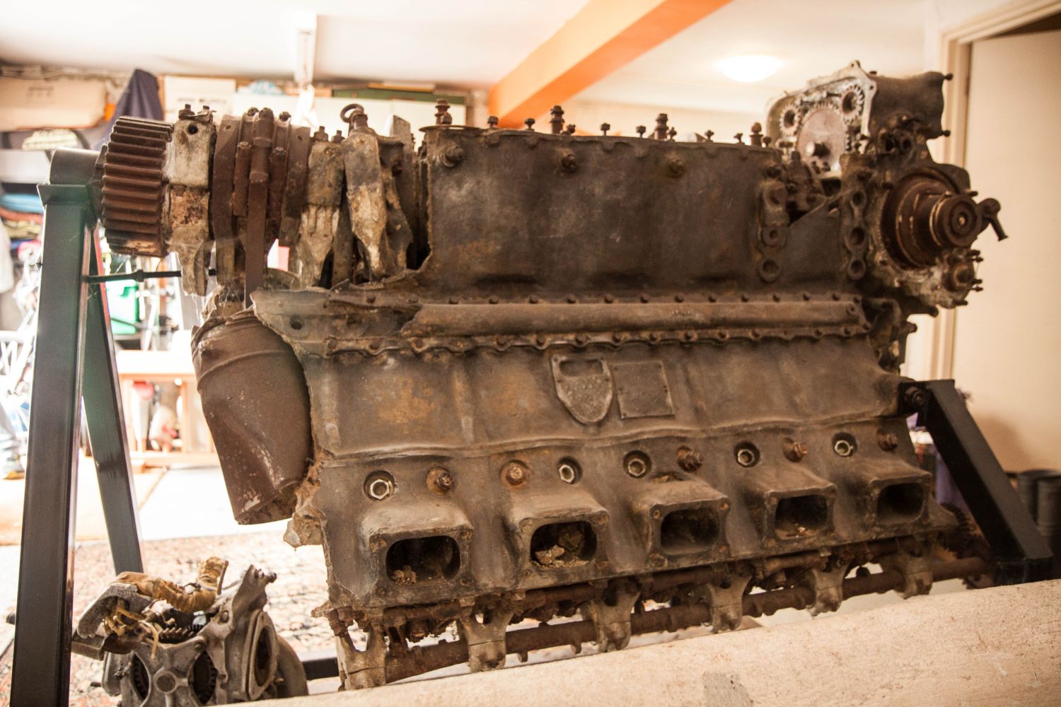 Lot 198 - Junkers Ju 88. The engine recovered from a