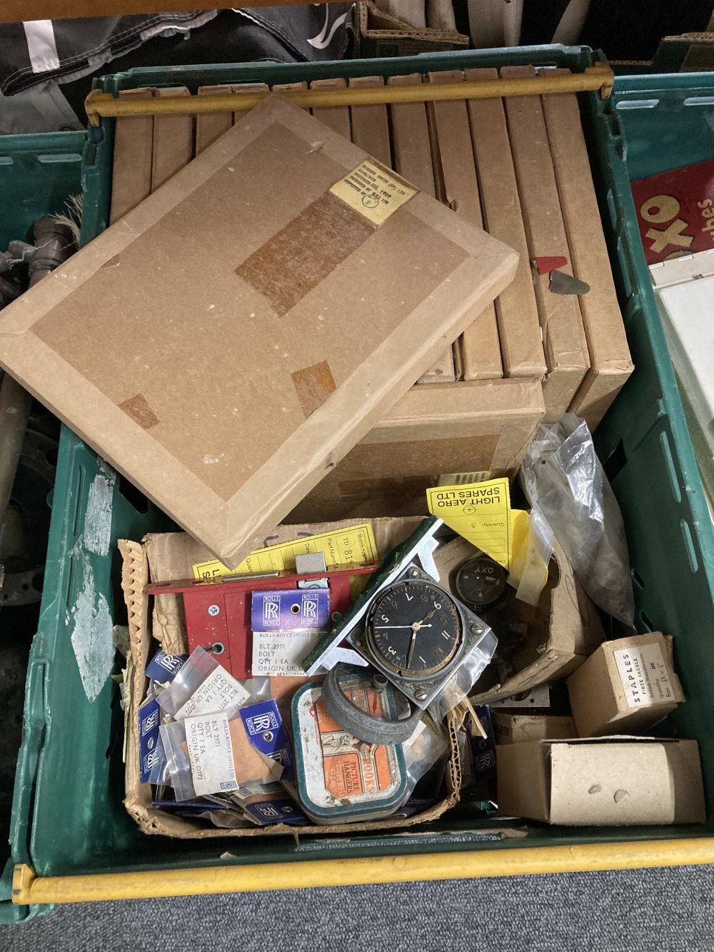 Lot 117 - Aircraft Spares. WWII and later aircraft